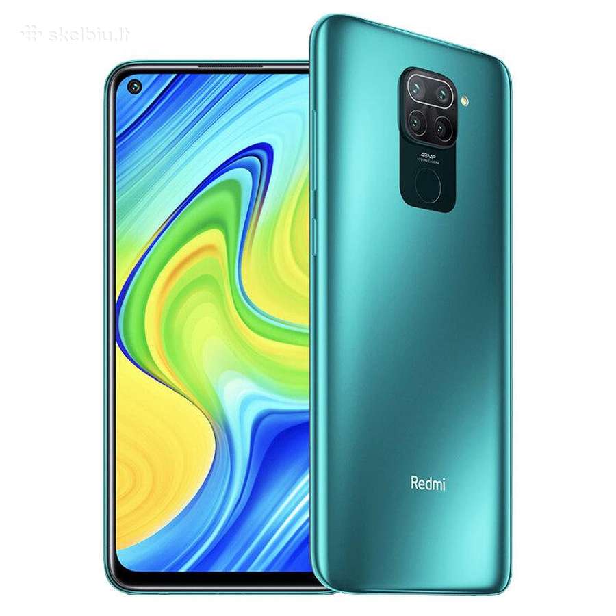 Mobilusis telefonas Xiaomi Redmi Note 9, 64 GB, žalia - 1a.lt
