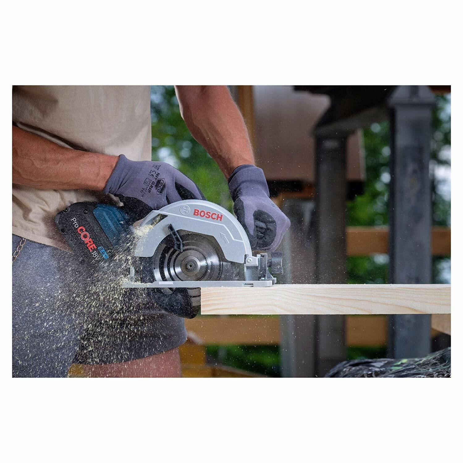 Bezvadu ripzāģis Bosch Professional GKS 18V-57, 18 V - Ksenukai.lv