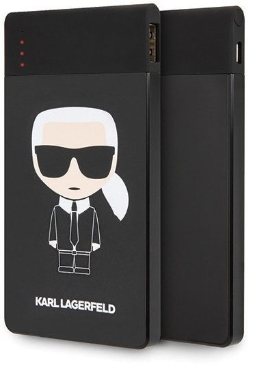 Nešiojamas įkroviklis (Power bank) Karl Lagerfeld, 4000 mAh, juoda - 1a.lt