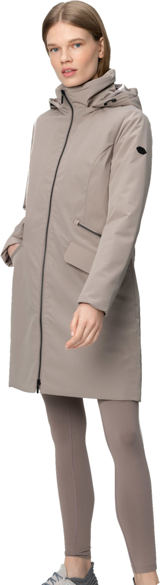 Striukė su pašiltinimu, moterims Audimas, geltona, M - 1a.lt