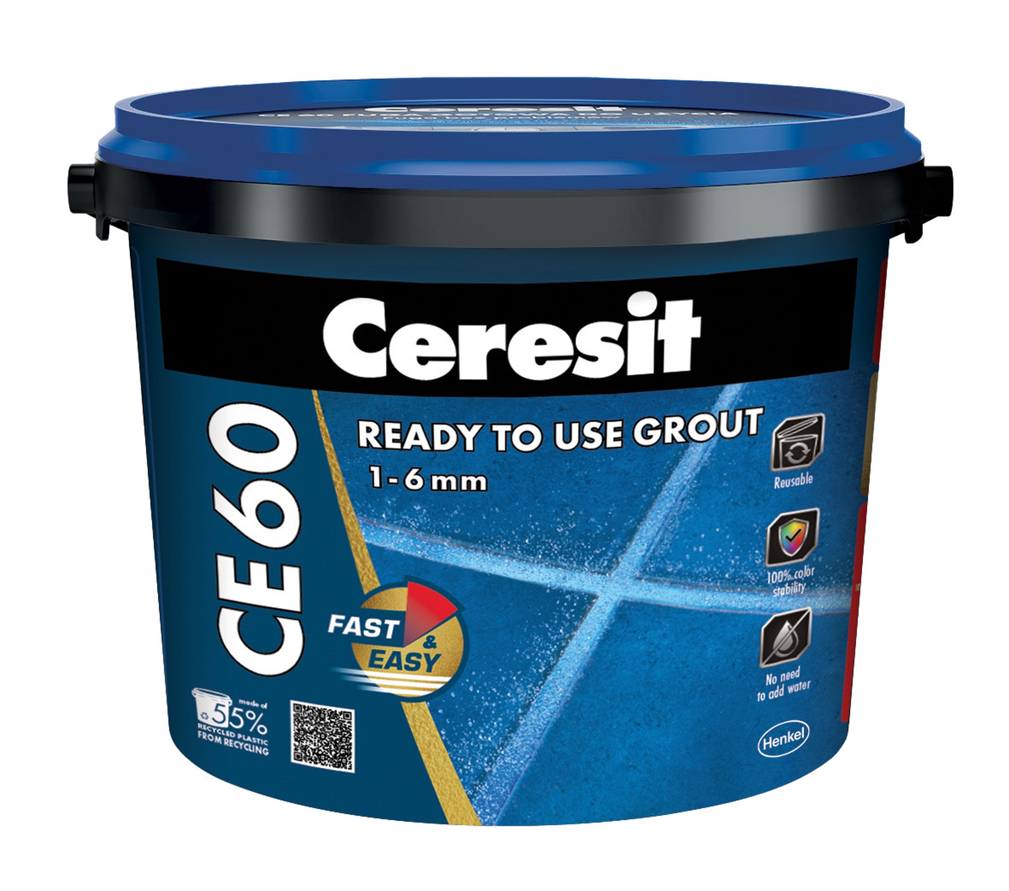 Vuugitäide Ceresit CE60, isoleeriv, carbon grey v., 2 kg - K-rauta