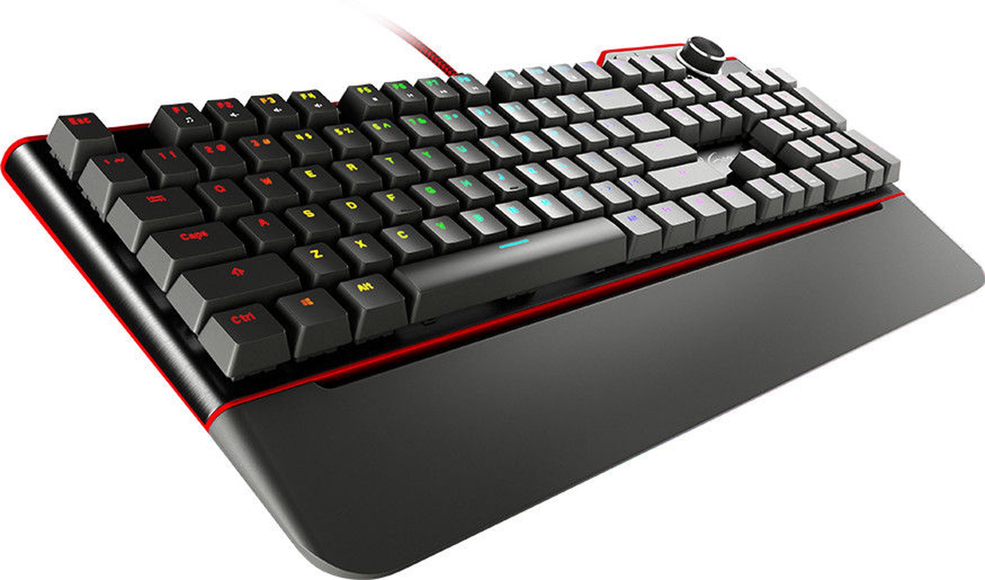 Klaviatūra Natec Genesis Genesis RX85 Kailh Brown, EN, juoda - 1a.lt