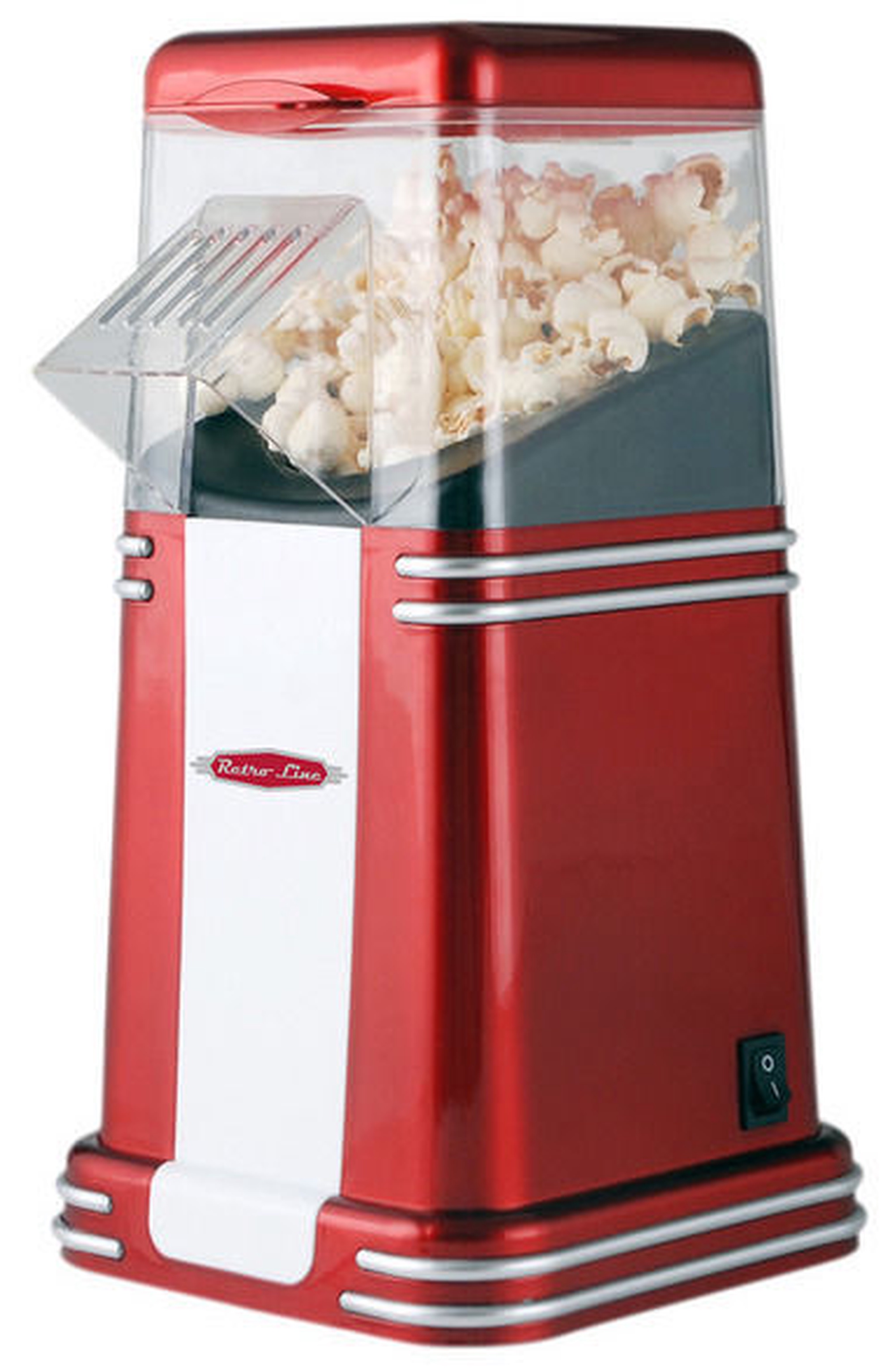 Popkorna aparāts Nostalgia, 1200 W, sarkana - Ksenukai.lv