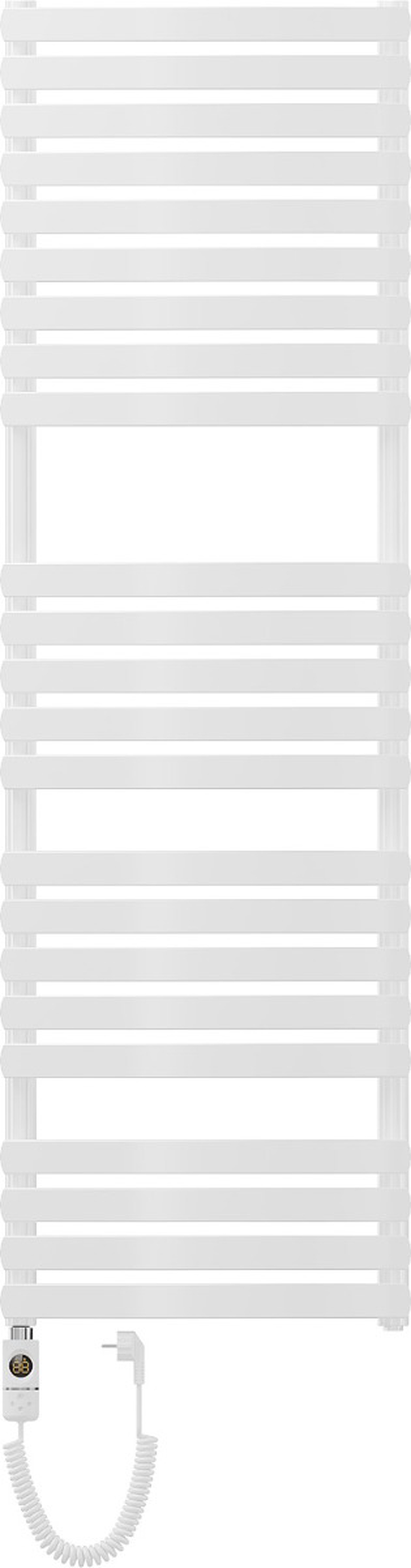 Elektriskais dvieļu žāvētājs Mexen Bachus, balta, 50 cm x 160 cm, 900 W ...