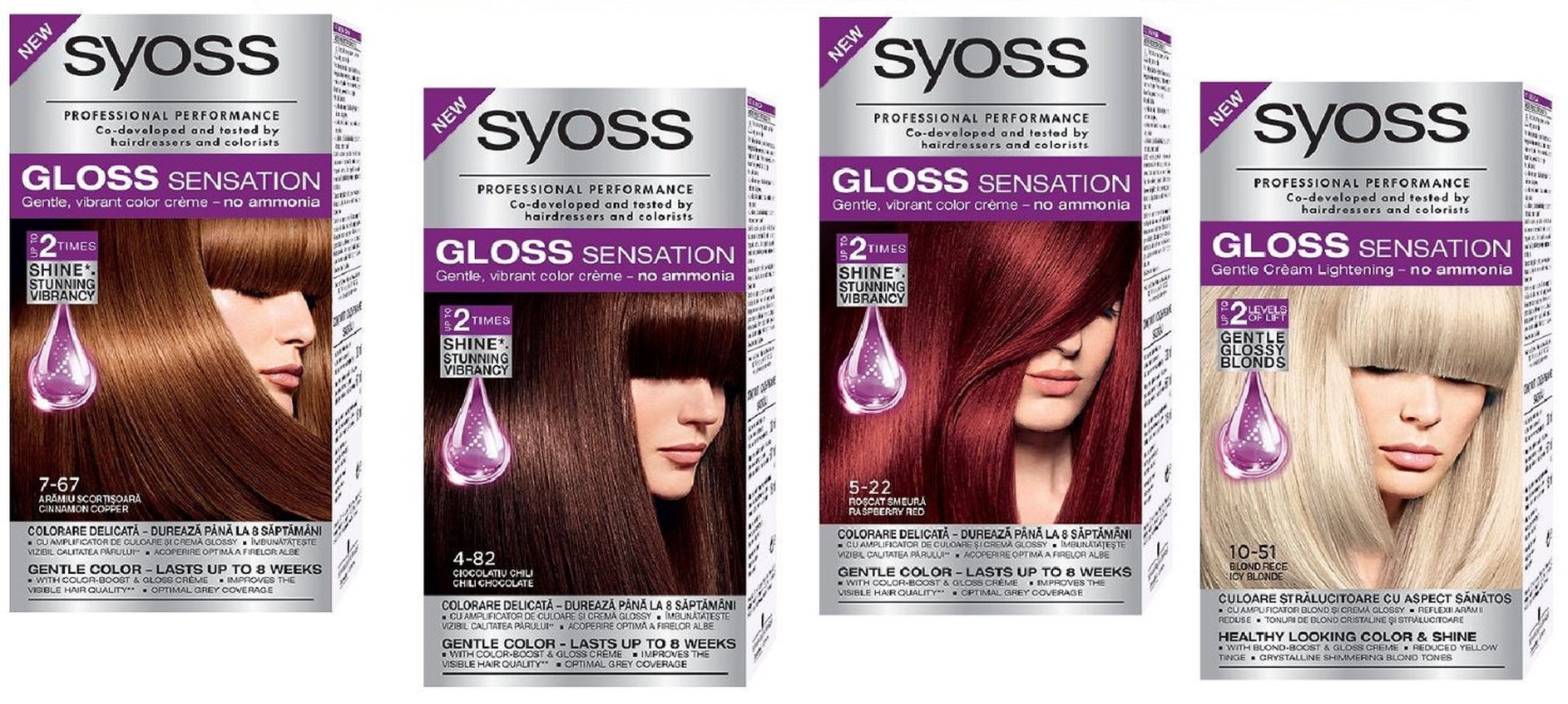 Juuksevärv Syoss Gloss Sensation, caramel brown, Caramel Brown 6-67 - 1a.ee