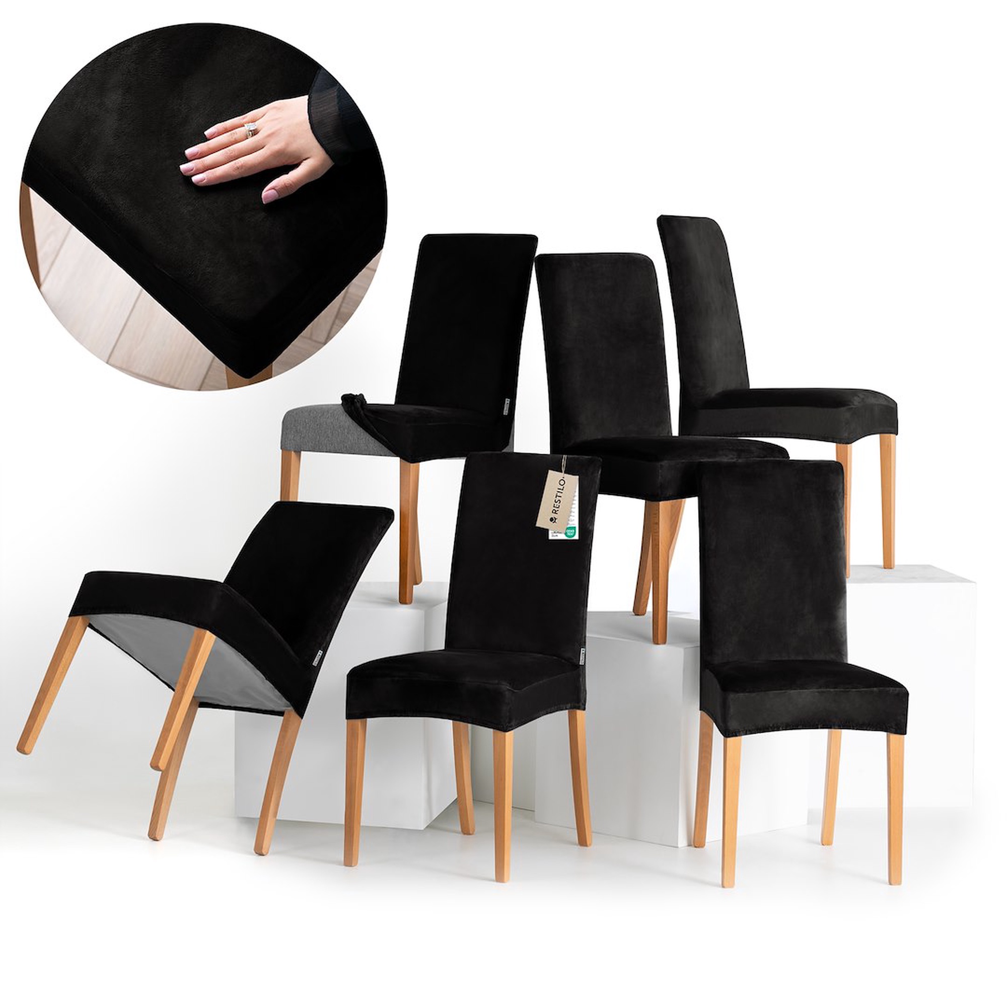 Toolikate Restilo Sento, must, 6 tk - K-rauta