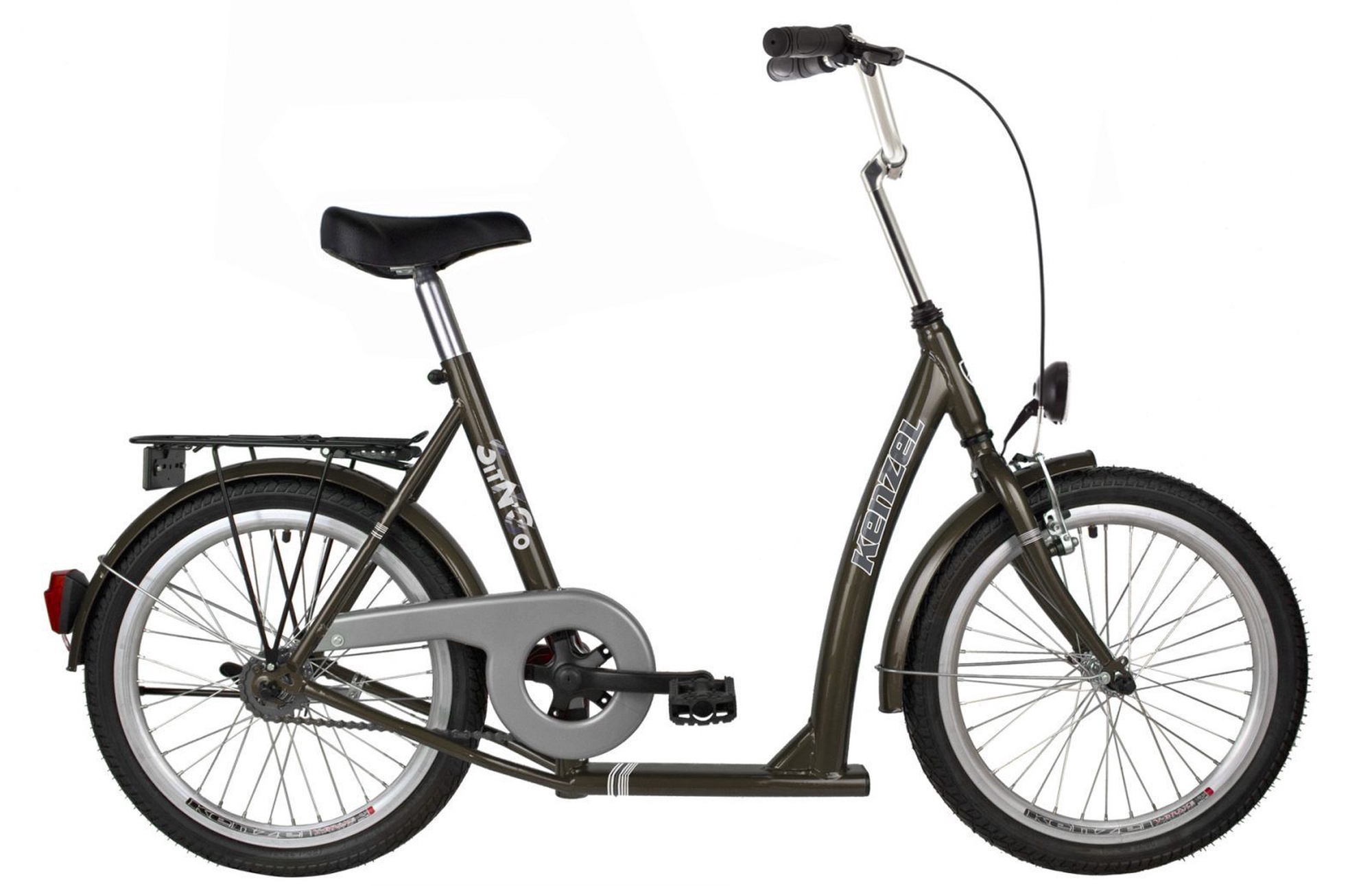 Dviratis miesto Kenzel, 26 ", 16" rėmas, rudas - 1a.lt