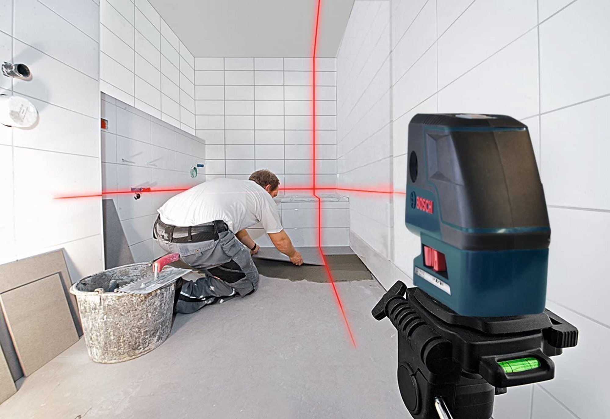 Krusteniskais lāzera līmeņrādis Bosch Combi Laser Level GCL 25 ...