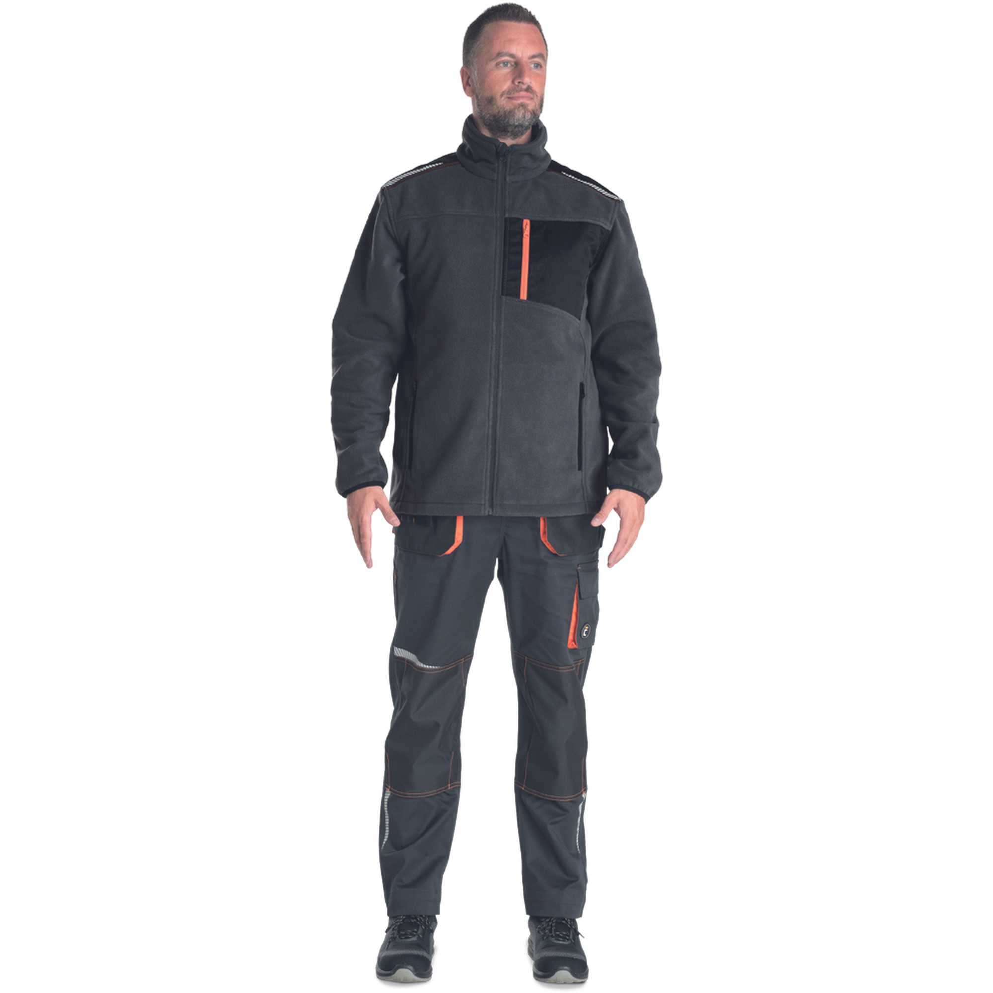 Tööjope meeste Cerva Emerton STR, oranž/hall, M suurus - 1a.ee