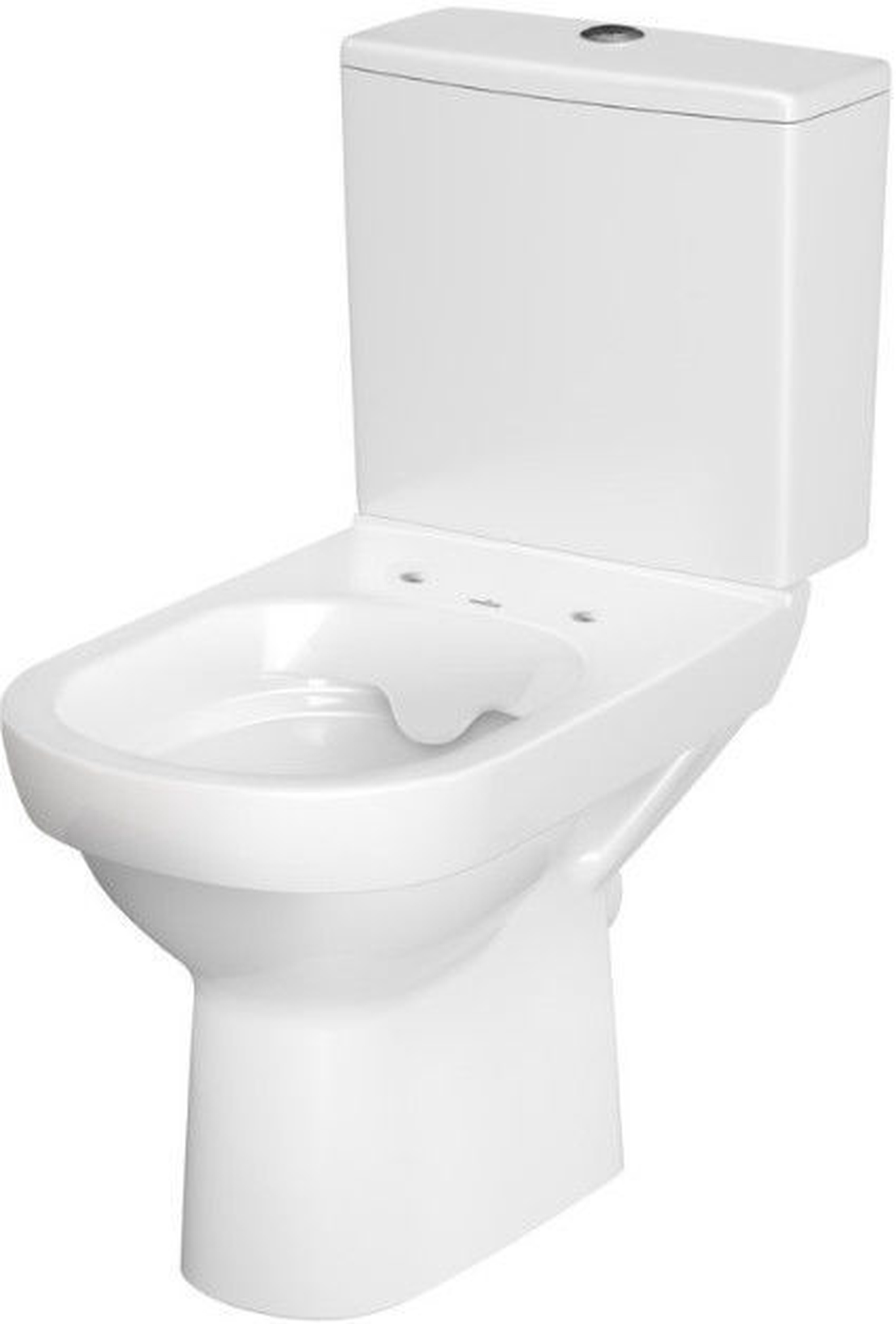 WC-pott, põrandapealne Cersanit City 104 Clean On, kaanega, 365 mm x ...