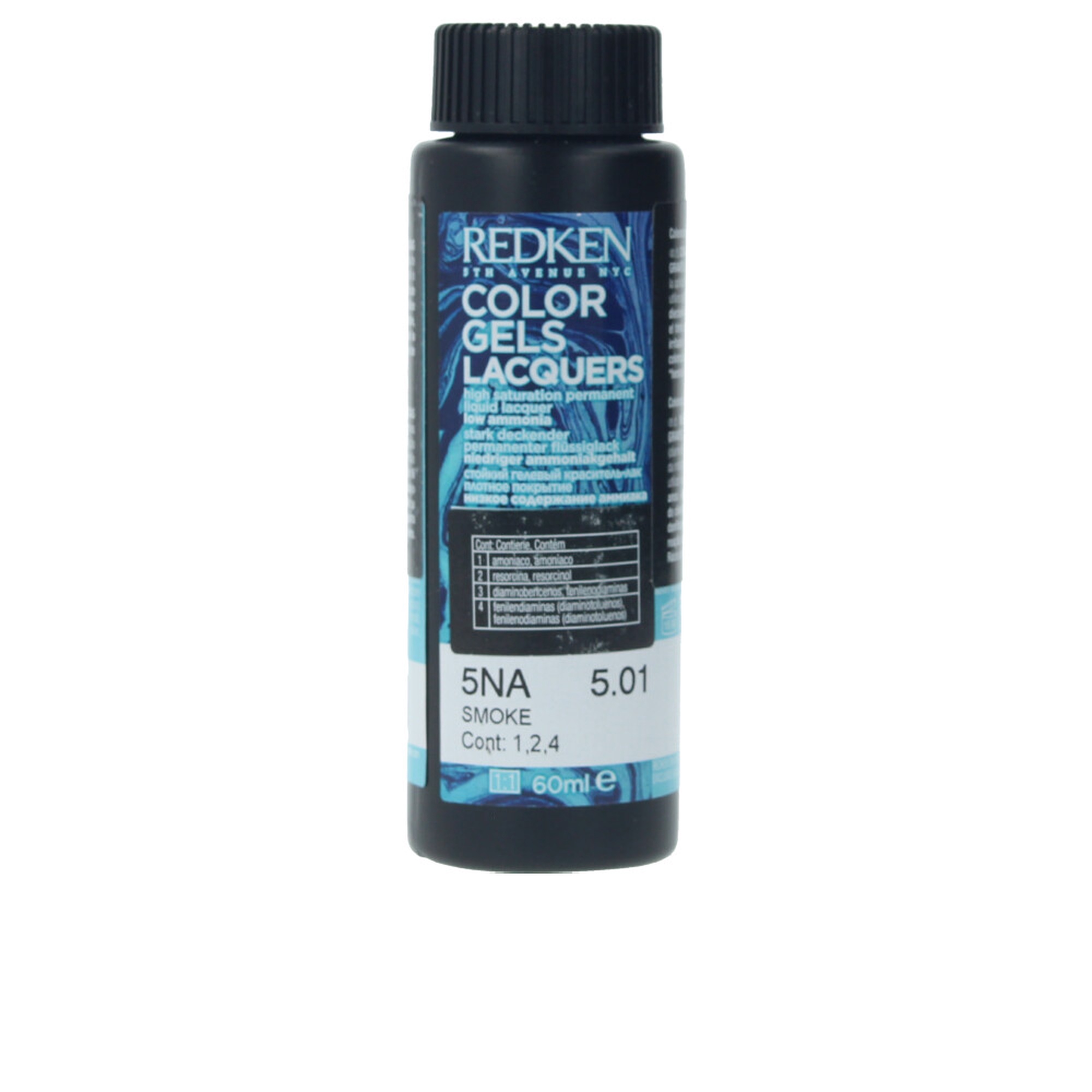 Kраска для волос Redken Color Gels Lacquers, smoke, 5NA Smoke, 60 мл ...
