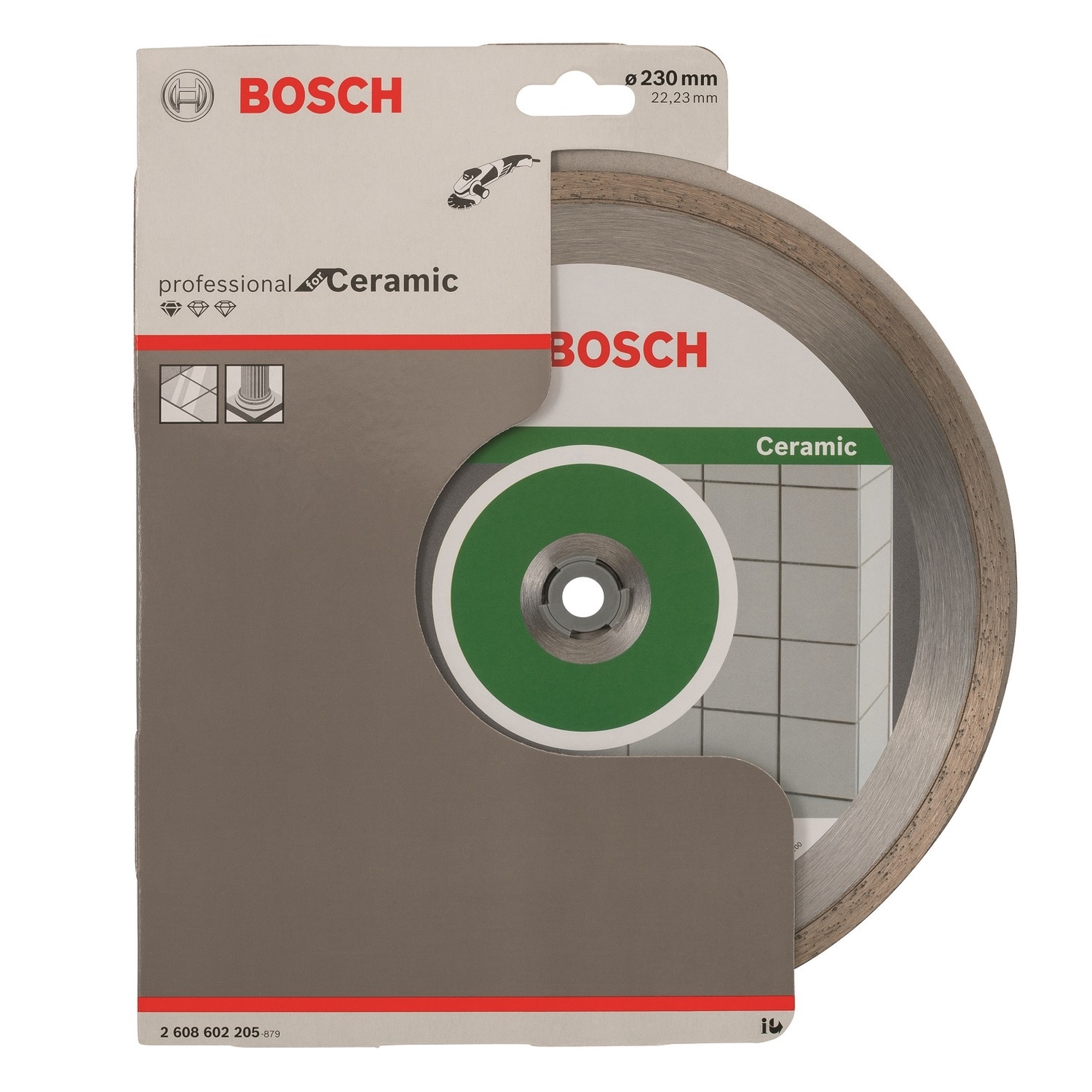 Dimanta disks Bosch FPE, 230 mm x 22.23 mm x 1.6 mm - Ksenukai.lv