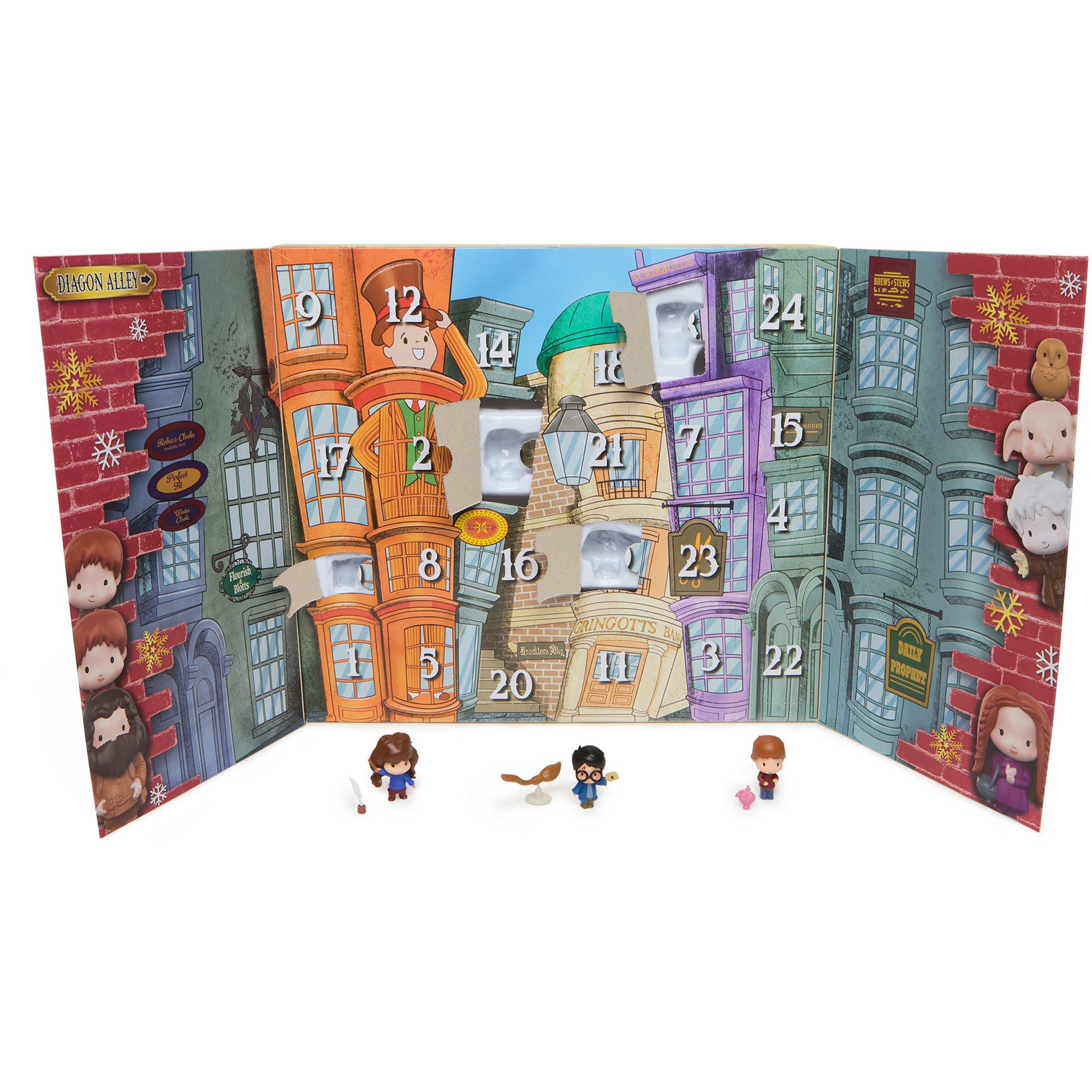 Advendikalender Spin Master Harry Potter Christmas In Diagon Alley, 24 ...