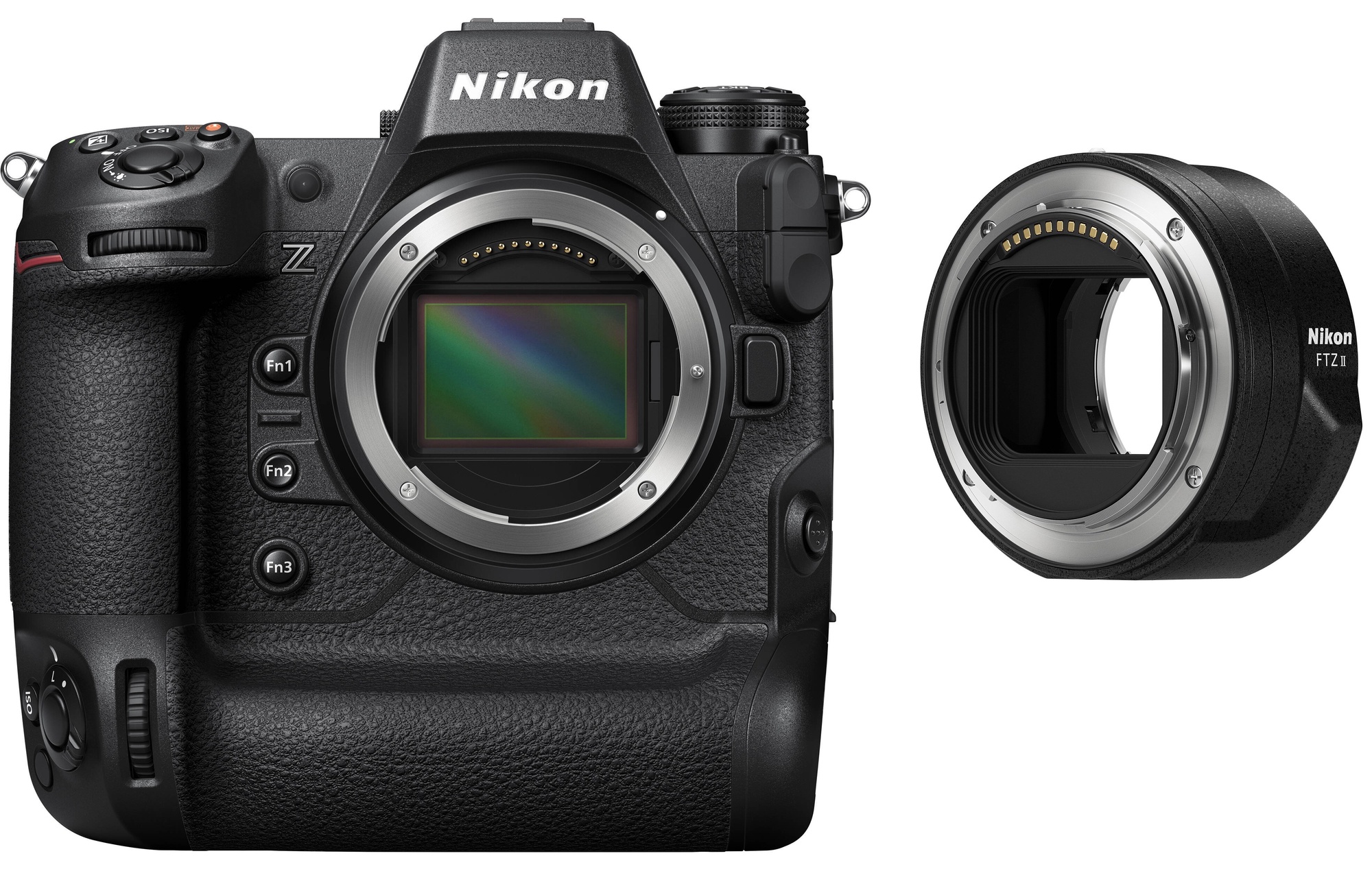 Süsteemne fotoaparaat Nikon Z 9 Body + FTZ II Mount Adapter, must - 1a.ee