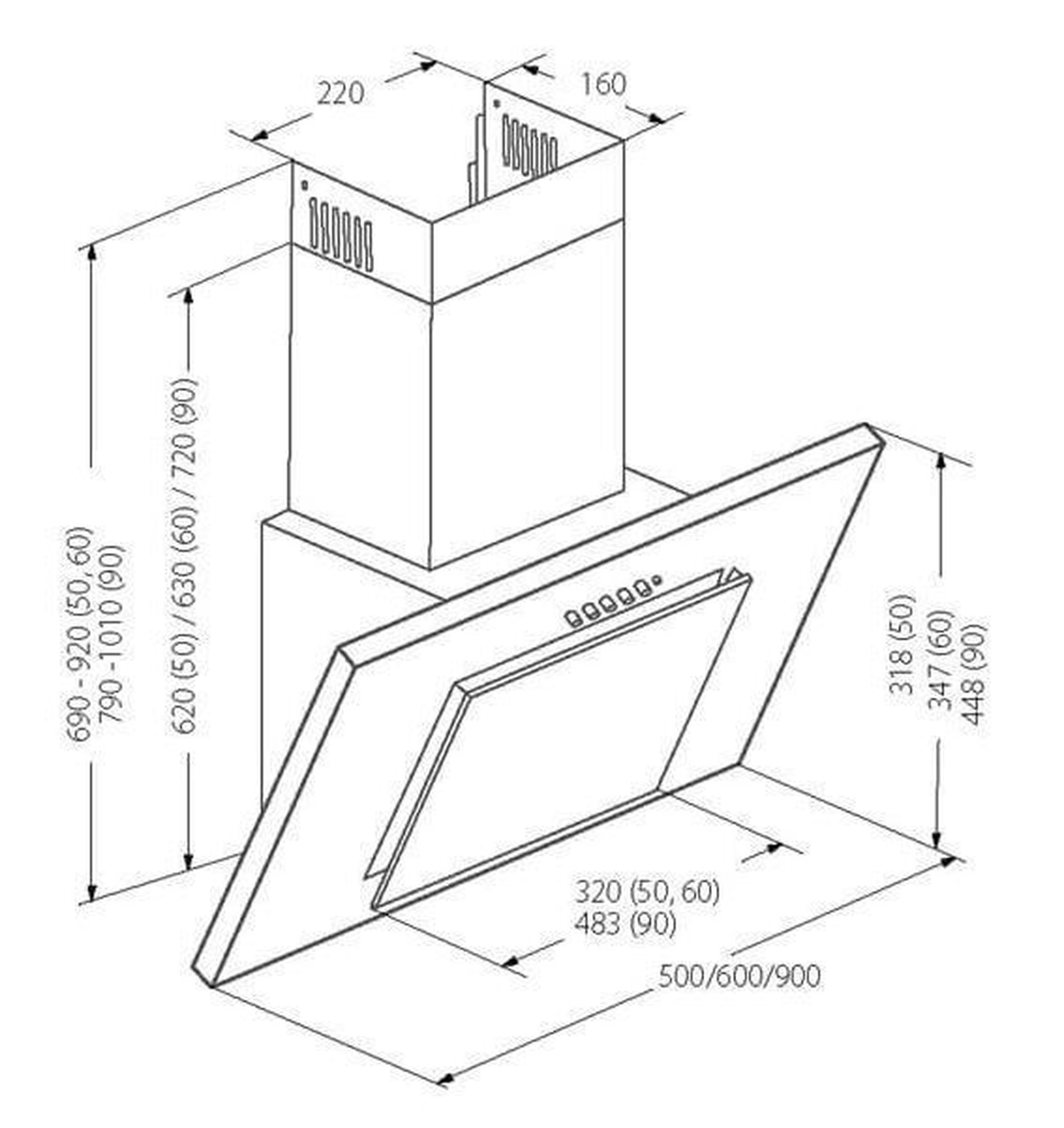 Õhupuhasti Akpo WK-4 Nero Line 60, valge (kahjustatud pakend) - 1a.ee