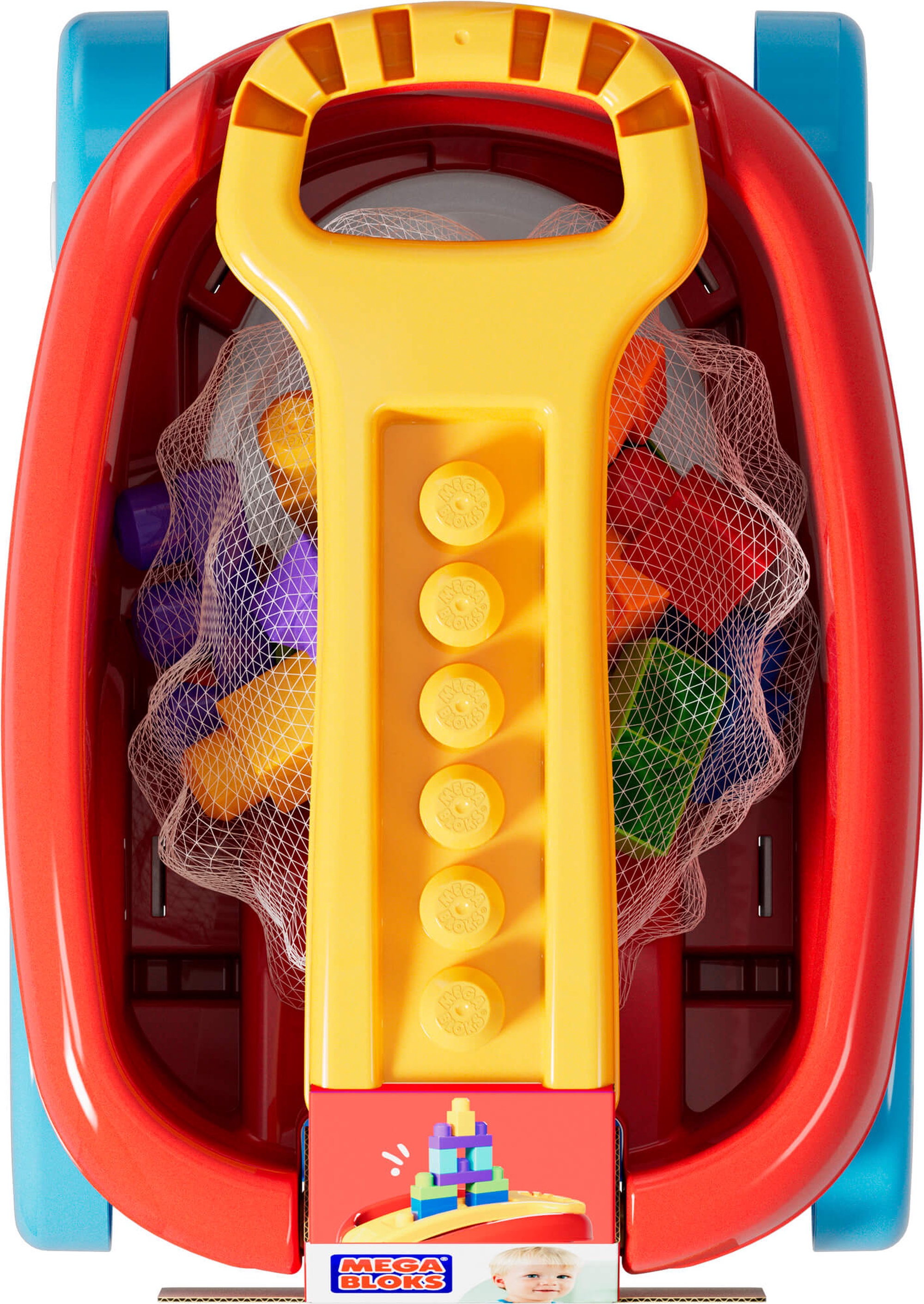 Игрушечная машинка с кубиками Mattel Mega Bloks JFR30 - Ksenukai.lv
