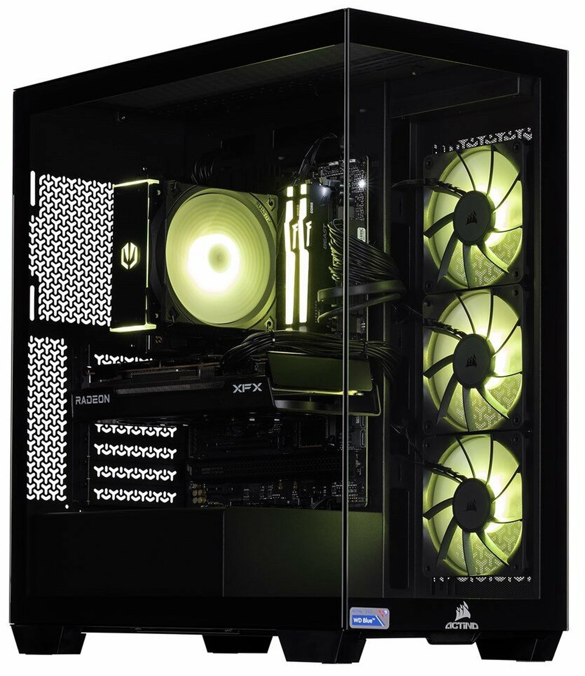 Стационарный компьютер Actina 8700F, AMD Radeon™ RX 7800 XT, 32 GB, 1 ...