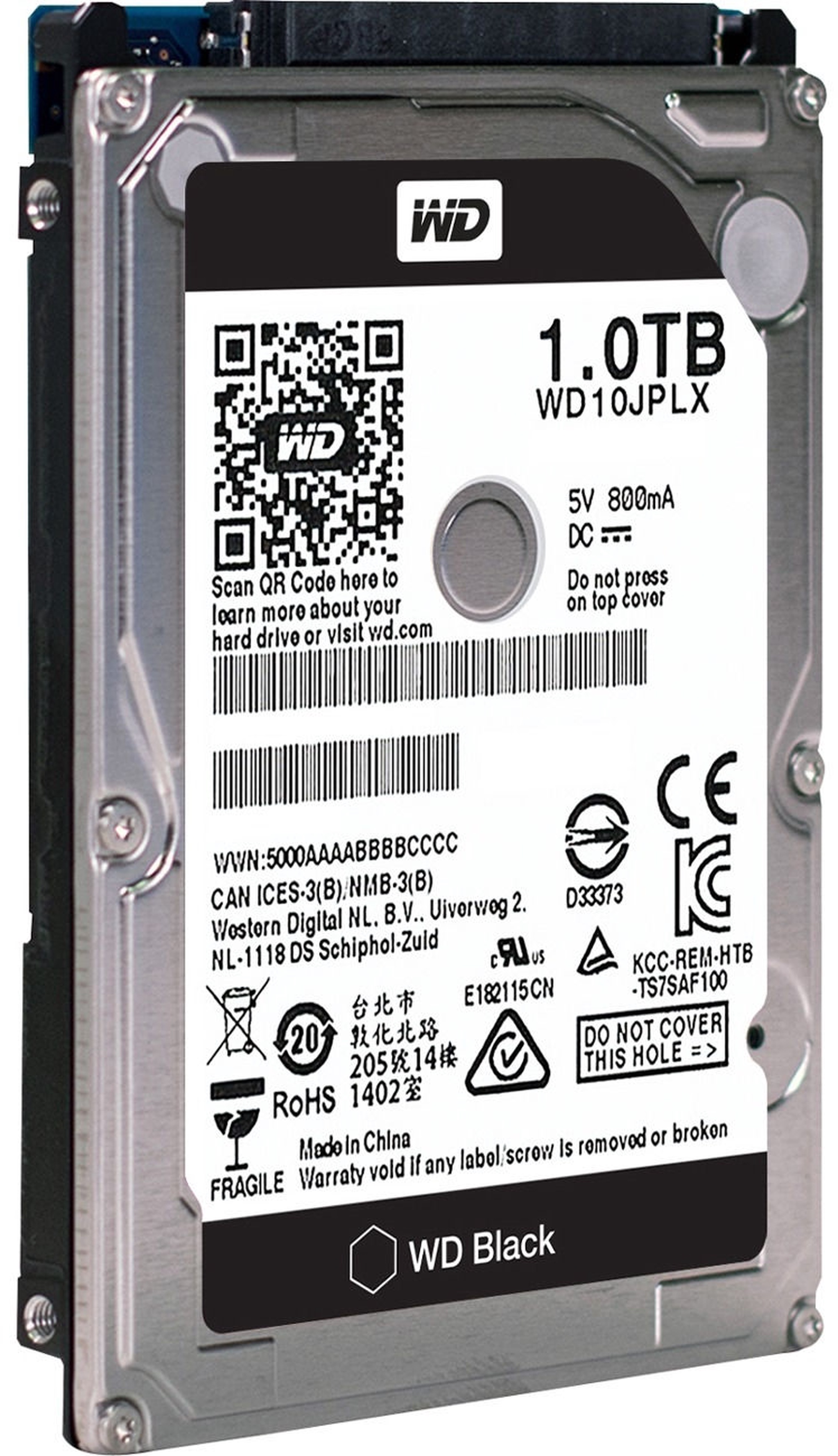 Kietasis diskas (HDD) Western Digital Black 1TB 7200RPM 32MB SATA3 Bulk ...