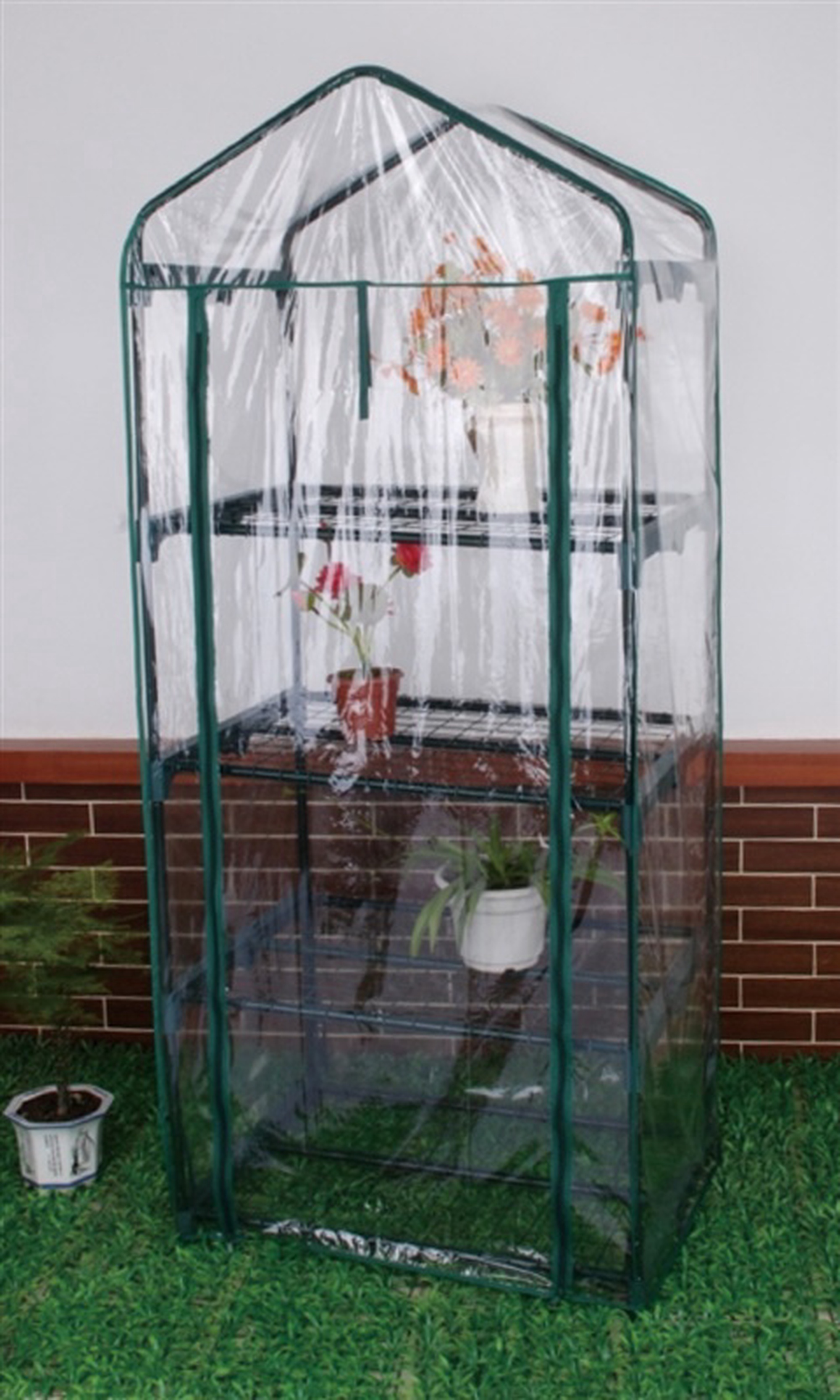 Mini kasvuhoone Garden Center, 69 cm x 49 cm x 155 cm - K-rauta