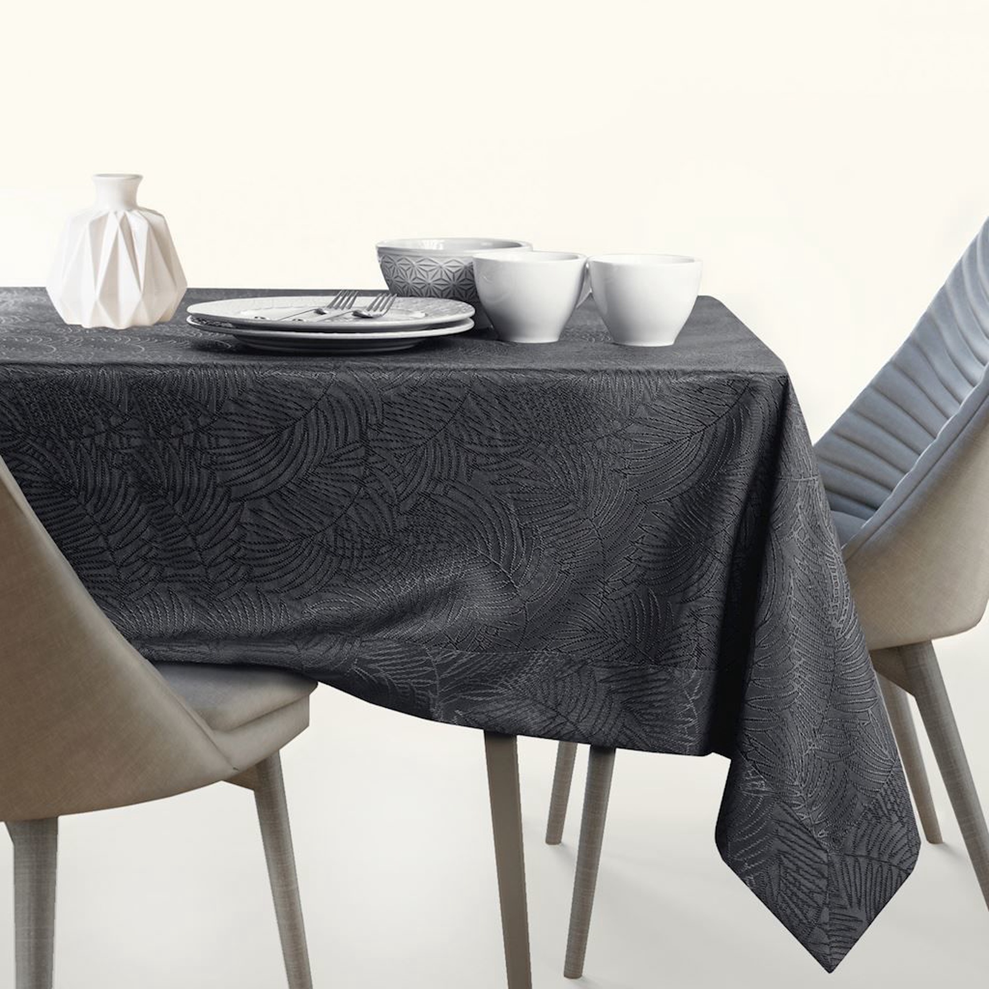 Galdauts taisnstūrveida Restilo Gaia, pelēka, 400 x 140 cm - Ksenukai.lv
