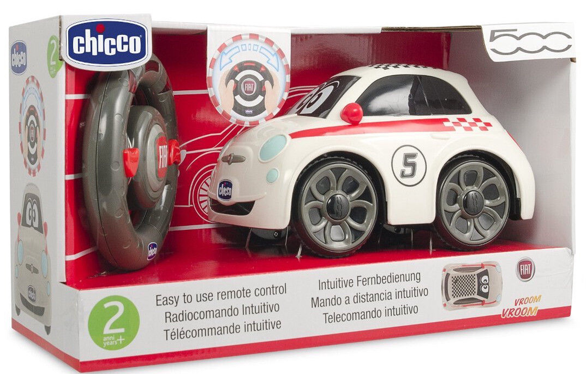 Rc automašīna Chicco, balta - Ksenukai.lv