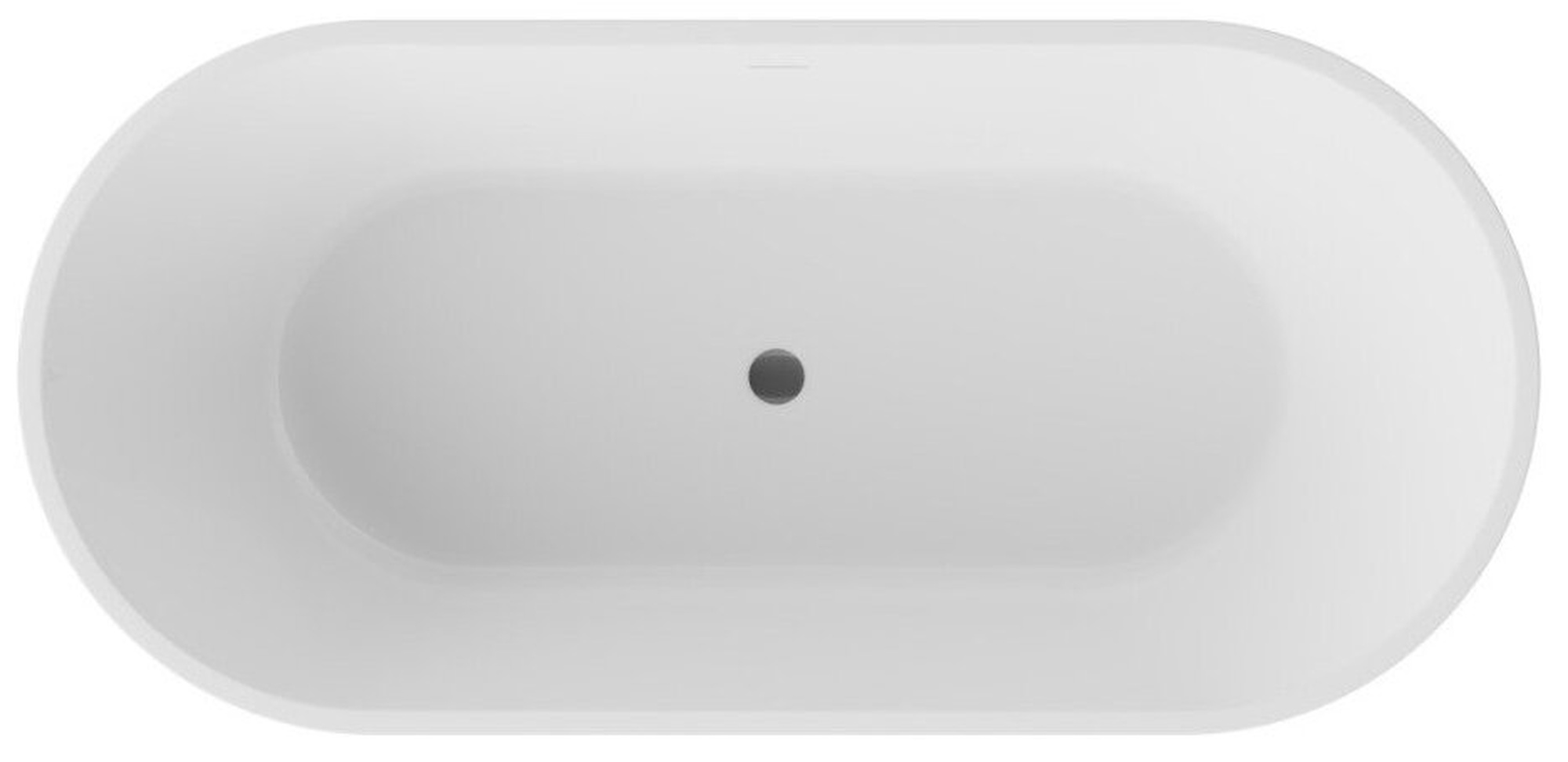 Vann, teisaldatav Besco Deeva Black&White Matt, 180 cm x 80 cm x 58 cm ...