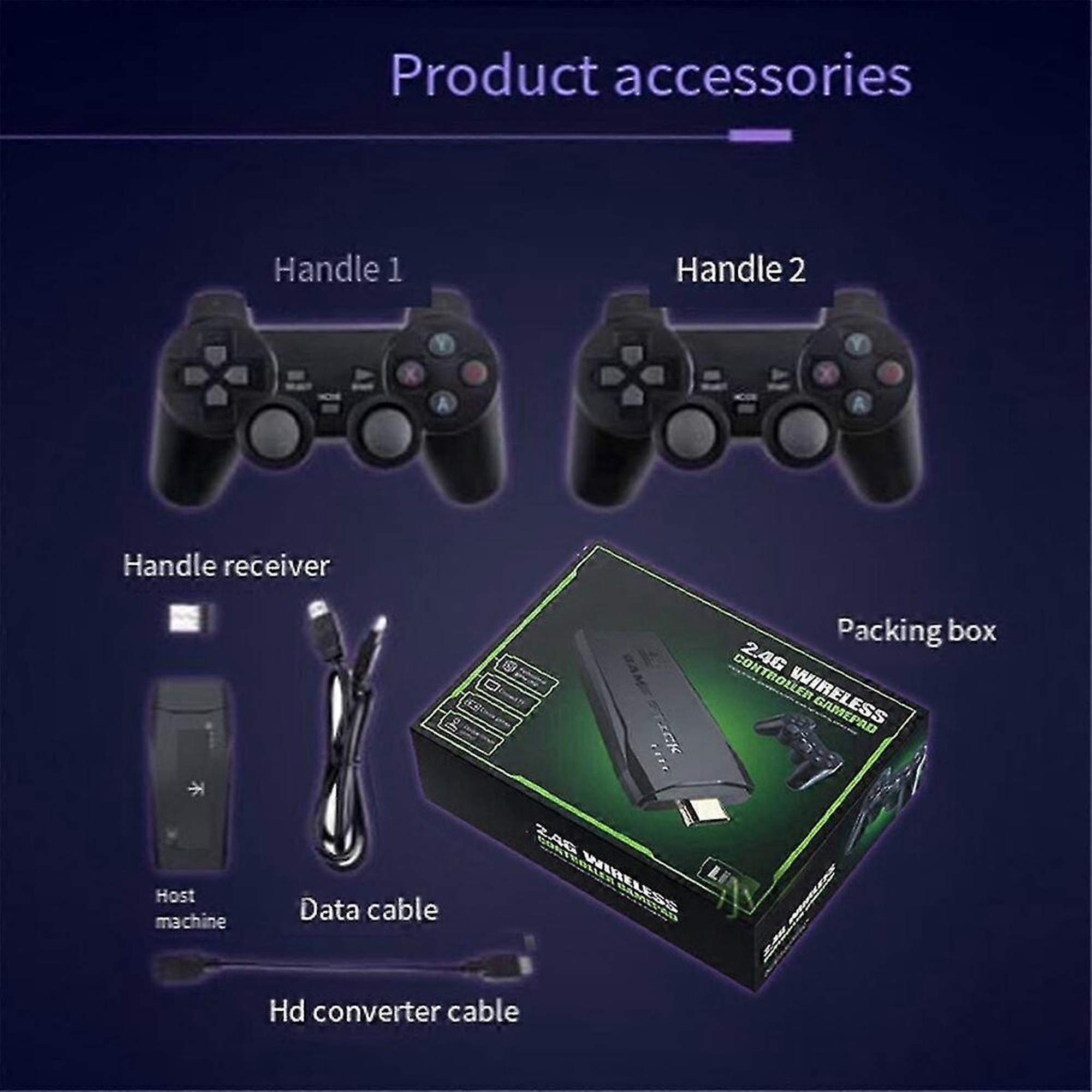 Spēļu konsole Plug and Play, 1 x USB-C - Ksenukai.lv