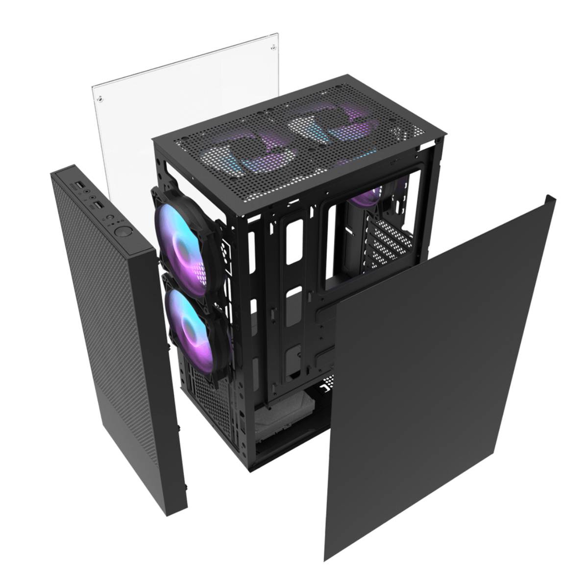 Стационарный компьютер Intop RM40156NS i7-14700F, 2500 GB, DDR5 16 GB, SSD+HDD 500 GB 2 TB ...