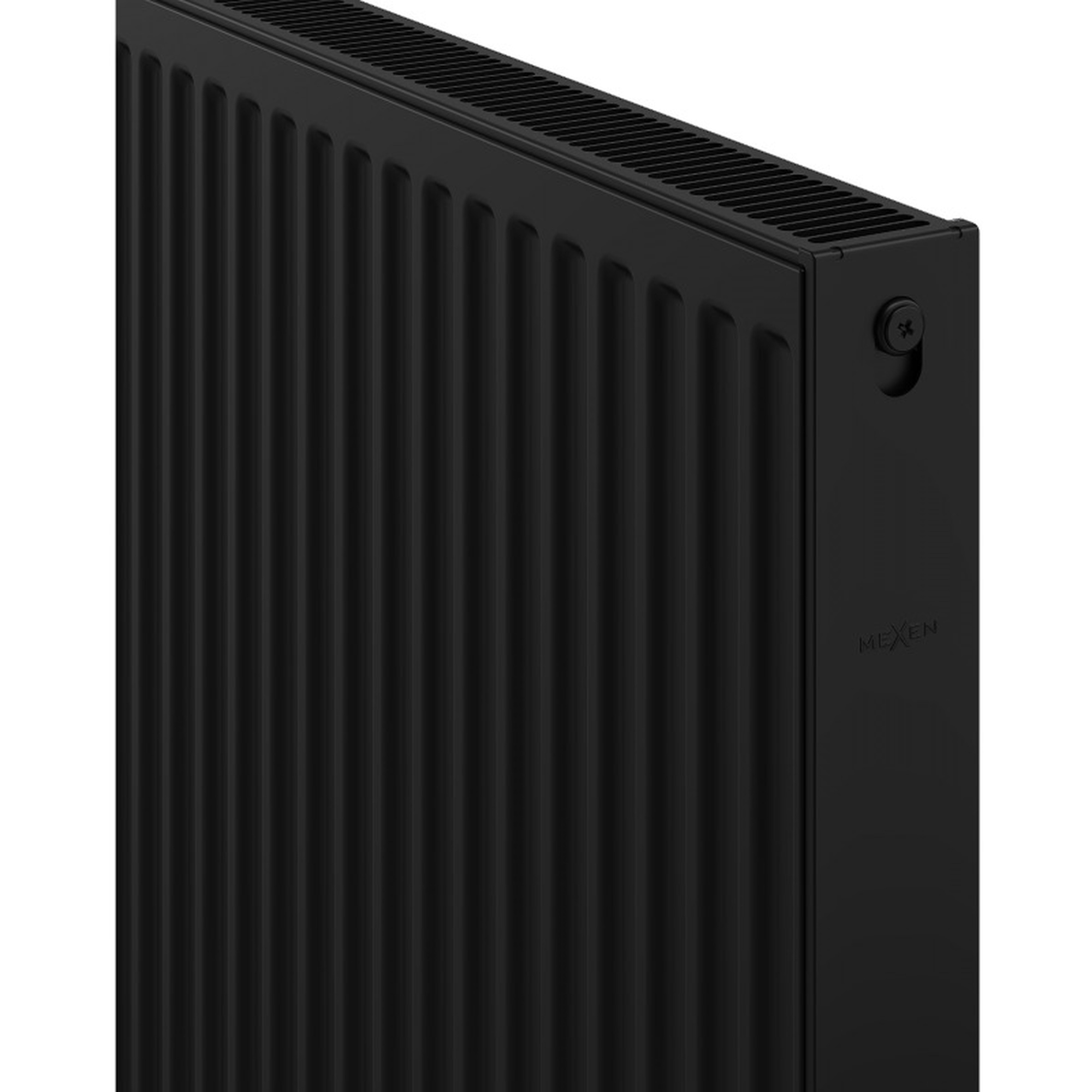 Radiators Mexen C21, 60 cm x 30 cm, sānu pieslēgums, 442 W, melna ...