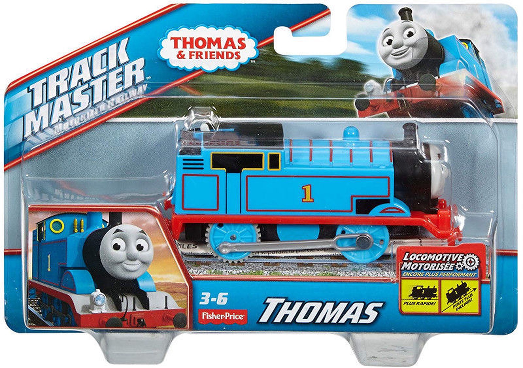 Fisher Price Thomas And Friends Trackmaster Master Thomas DFJ37 ...