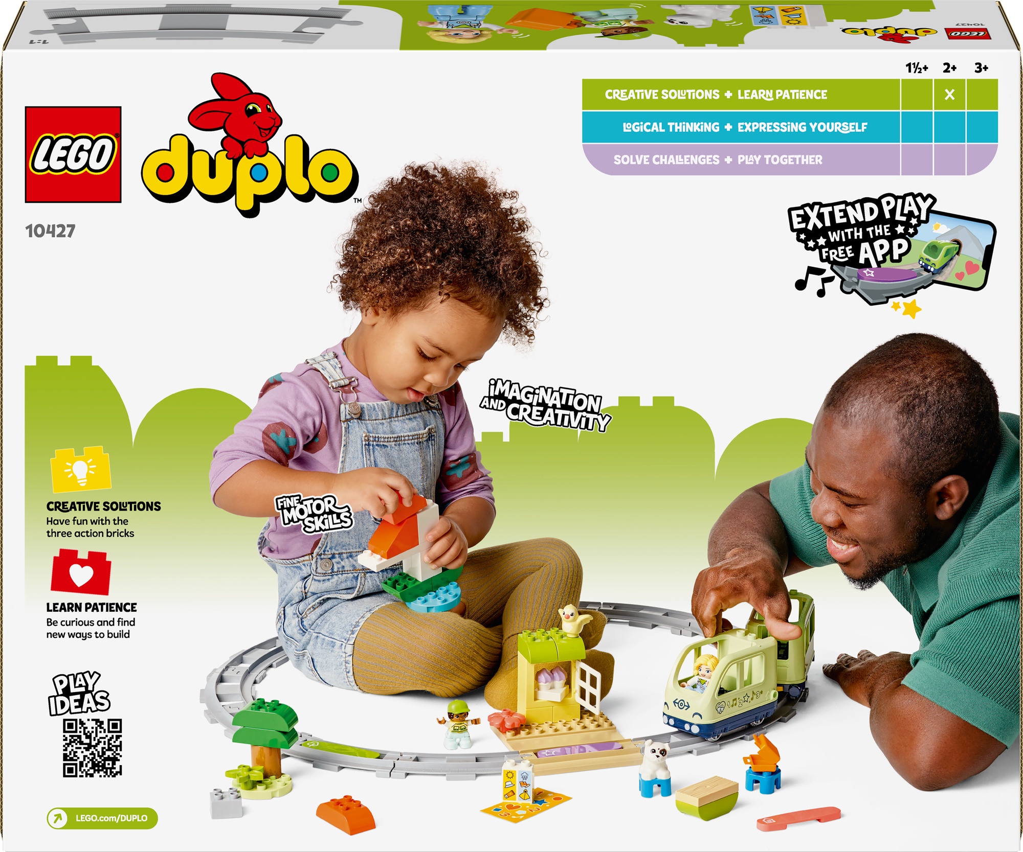 Konstruktor LEGO® DUPLO® Town Interaktiivse Seikluse Rong 10427, 57 tk ...