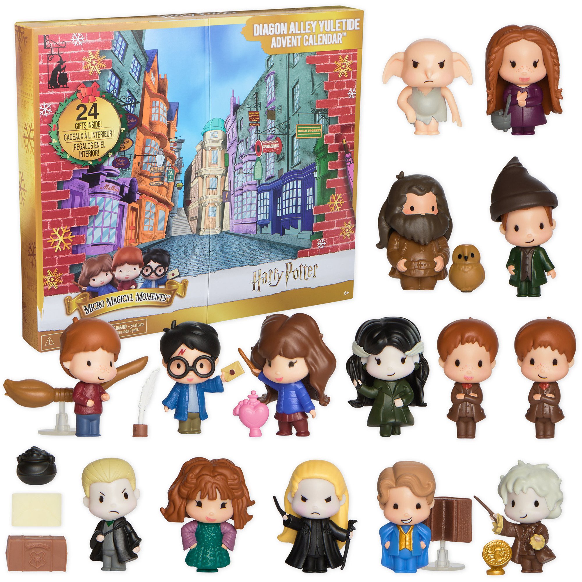 Advendikalender Spin Master Harry Potter Christmas In Diagon Alley, 24 ...