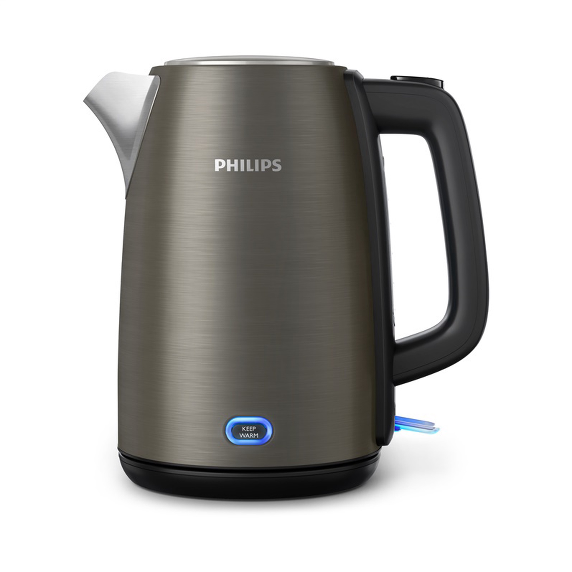 Elektriskā tējkanna Philips HD9355/90, 1.7 l, titāna - Ksenukai.lv