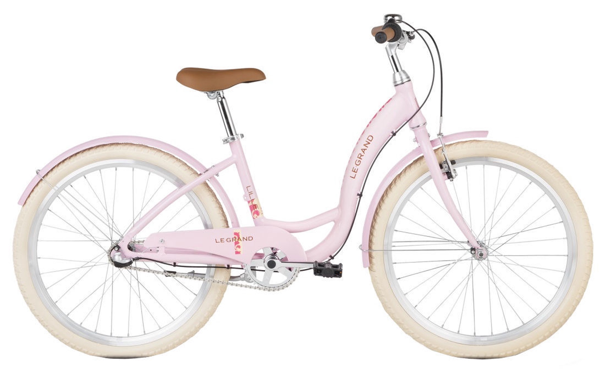 Laste jalgratas, maanteeratas Legrand Lille Jr, roosa, 24" - 1a.ee