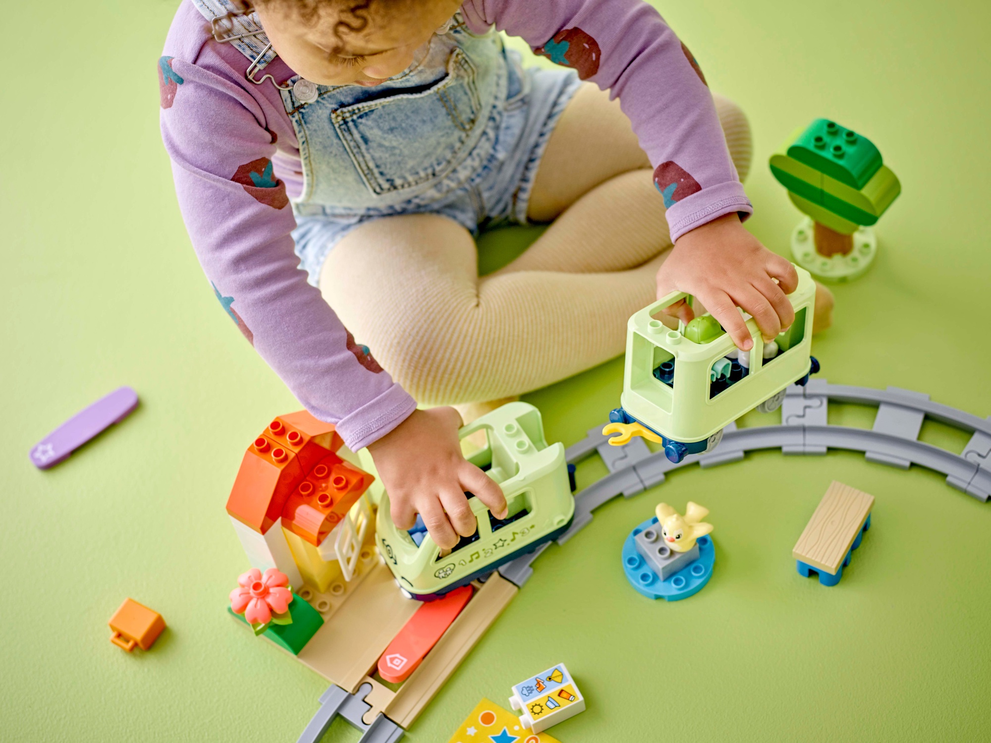 Konstruktor LEGO® DUPLO® Town Interaktiivse Seikluse Rong 10427, 57 tk ...