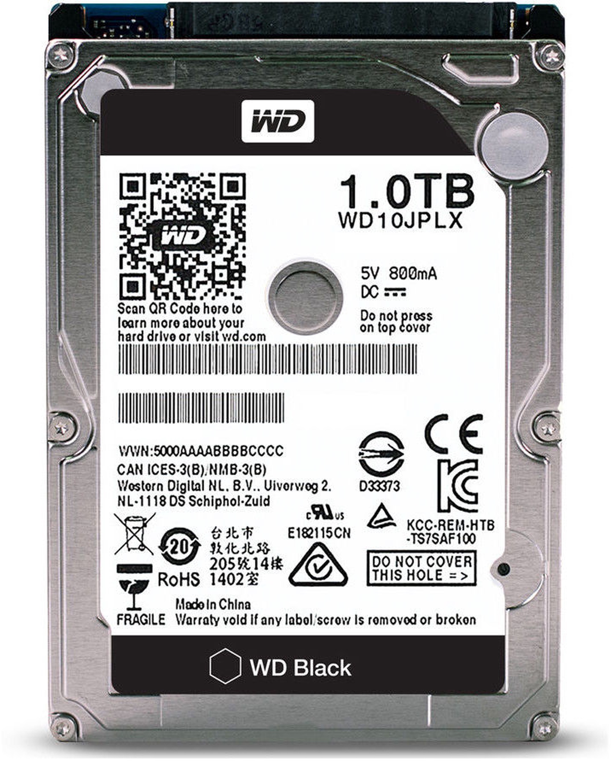 Kietasis diskas (HDD) Western Digital Black 1TB 7200RPM 32MB SATA3 Bulk ...
