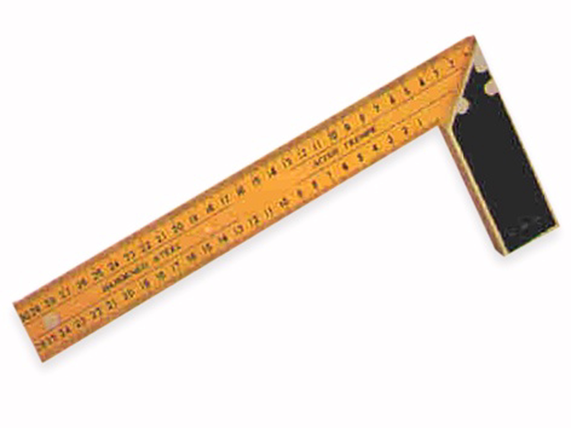 Stūra lineāls Great Wall GWS-25B, 250 mm, metāls, 90 ° - Ksenukai.lv