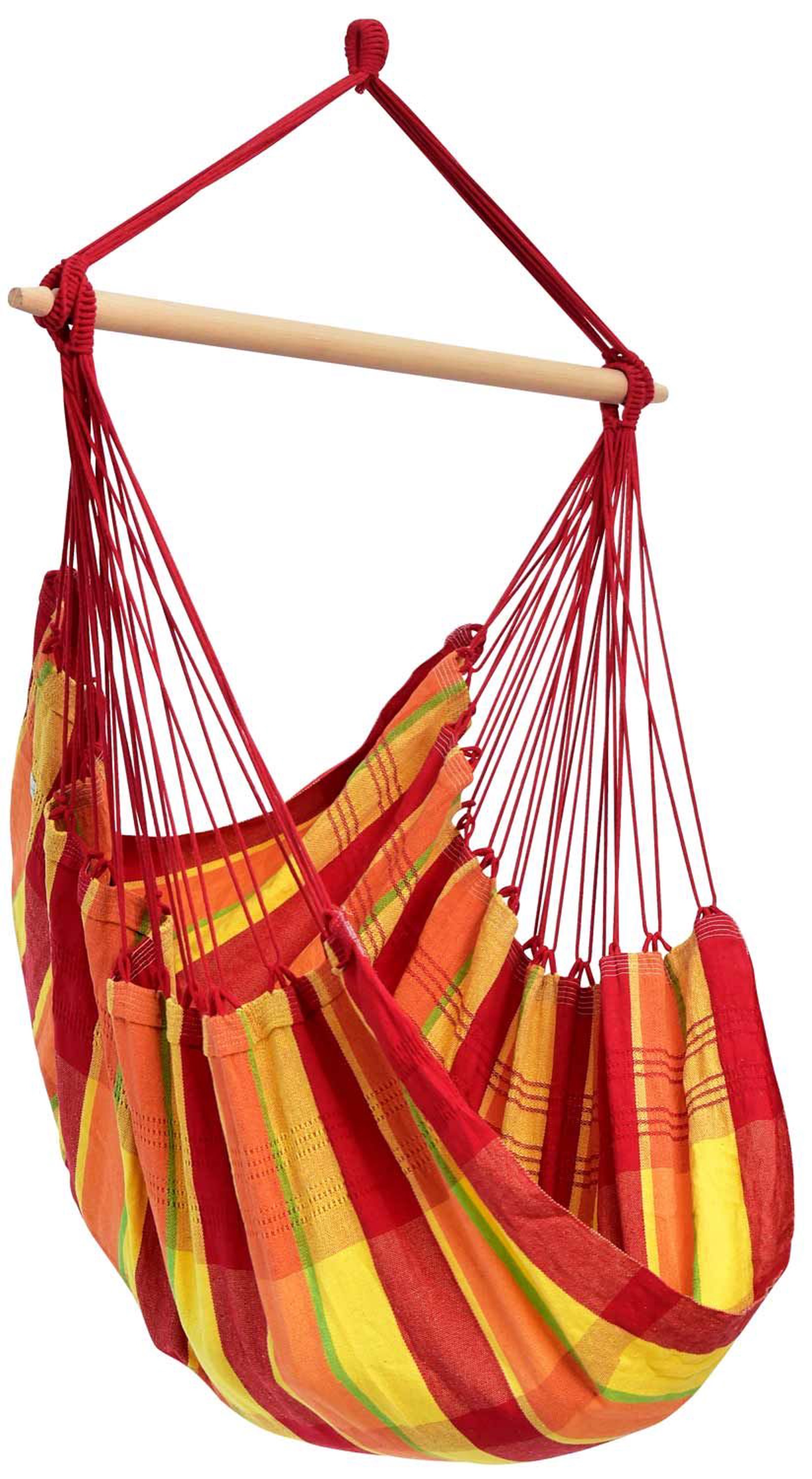 Istuv võrkkiik Amazonas Brasil, punane/kollane/roheline - K-rauta