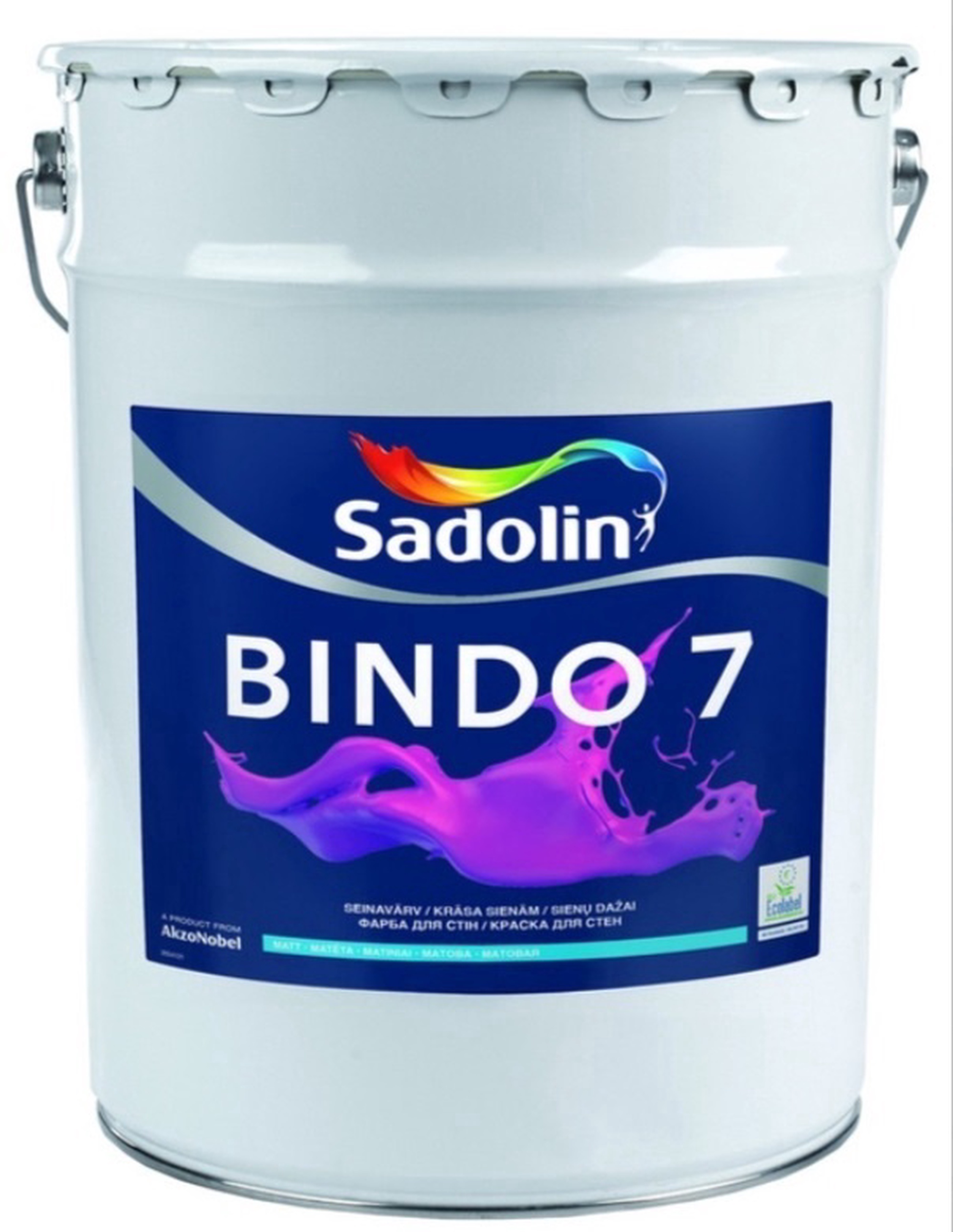 Seinavärv Sadolin Bindo, valge, 20 l - K-rauta