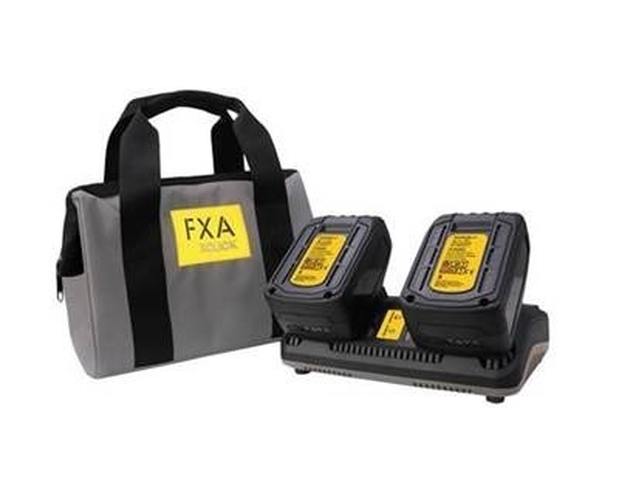 Akumuliatorius Fxa 2x18v FXA xclick powerpack, 4000 mAh, juoda/geltona ...