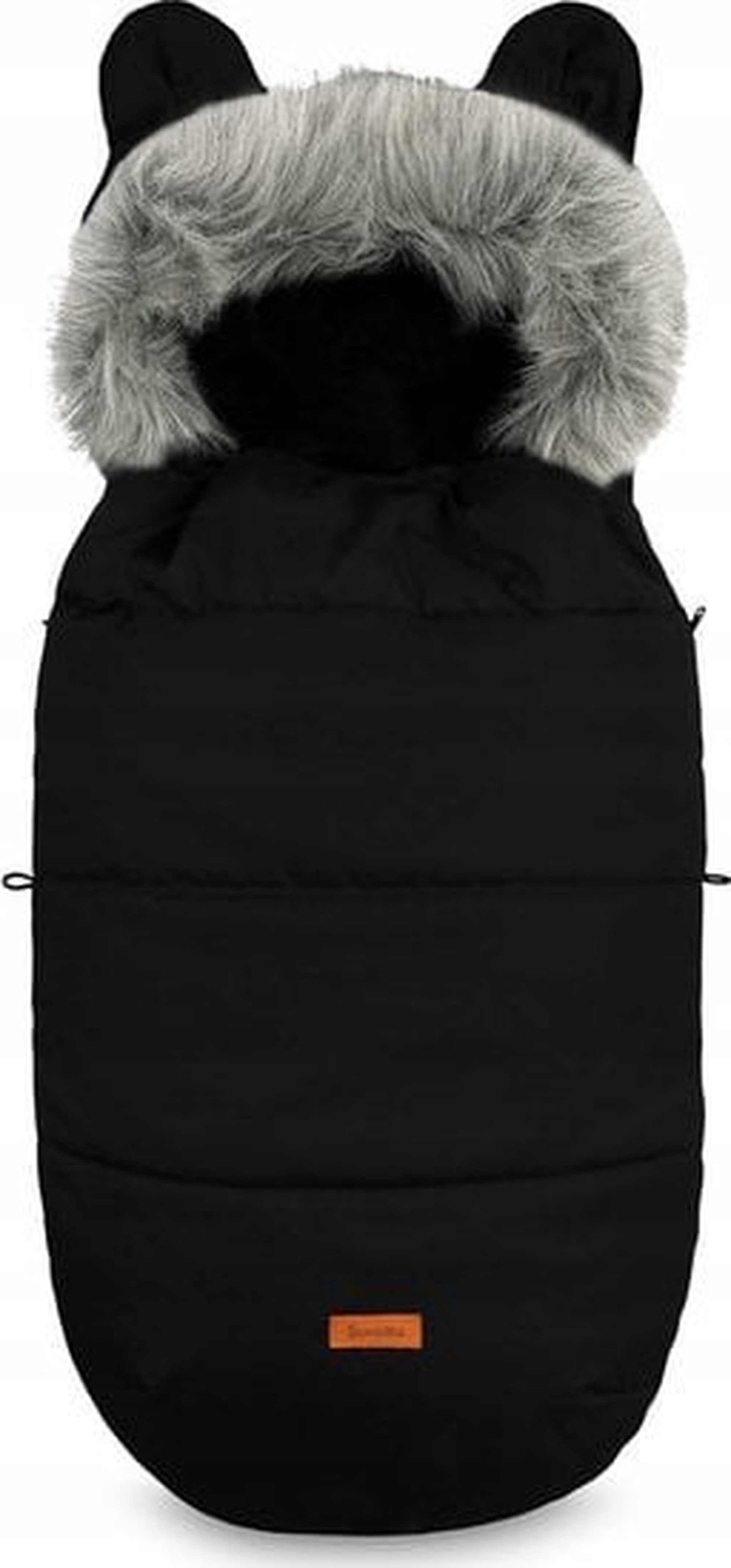 Talvine magamiskott beebile Sensillo Alaska Sierra, must, 100 cm x 50 ...