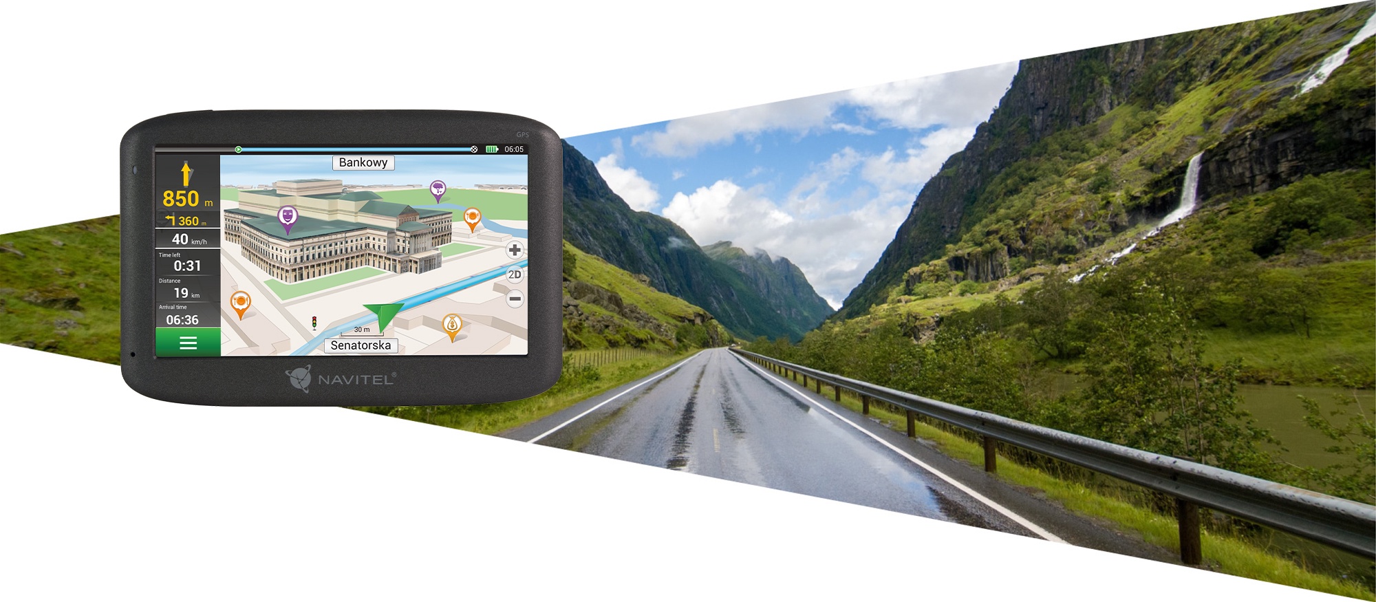 GPS navigaator Navitel MS400 - K-rauta