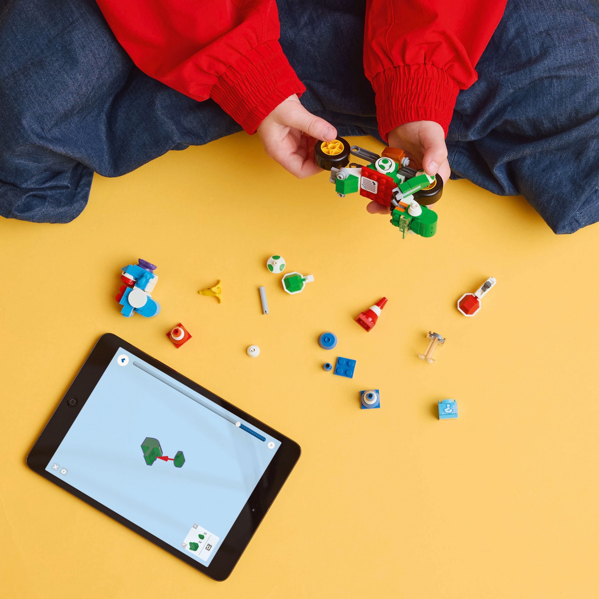 Konstruktor LEGO® Super Mario Mario Kart™ – Yoshi Bike 72031, 133 tk - K-rauta