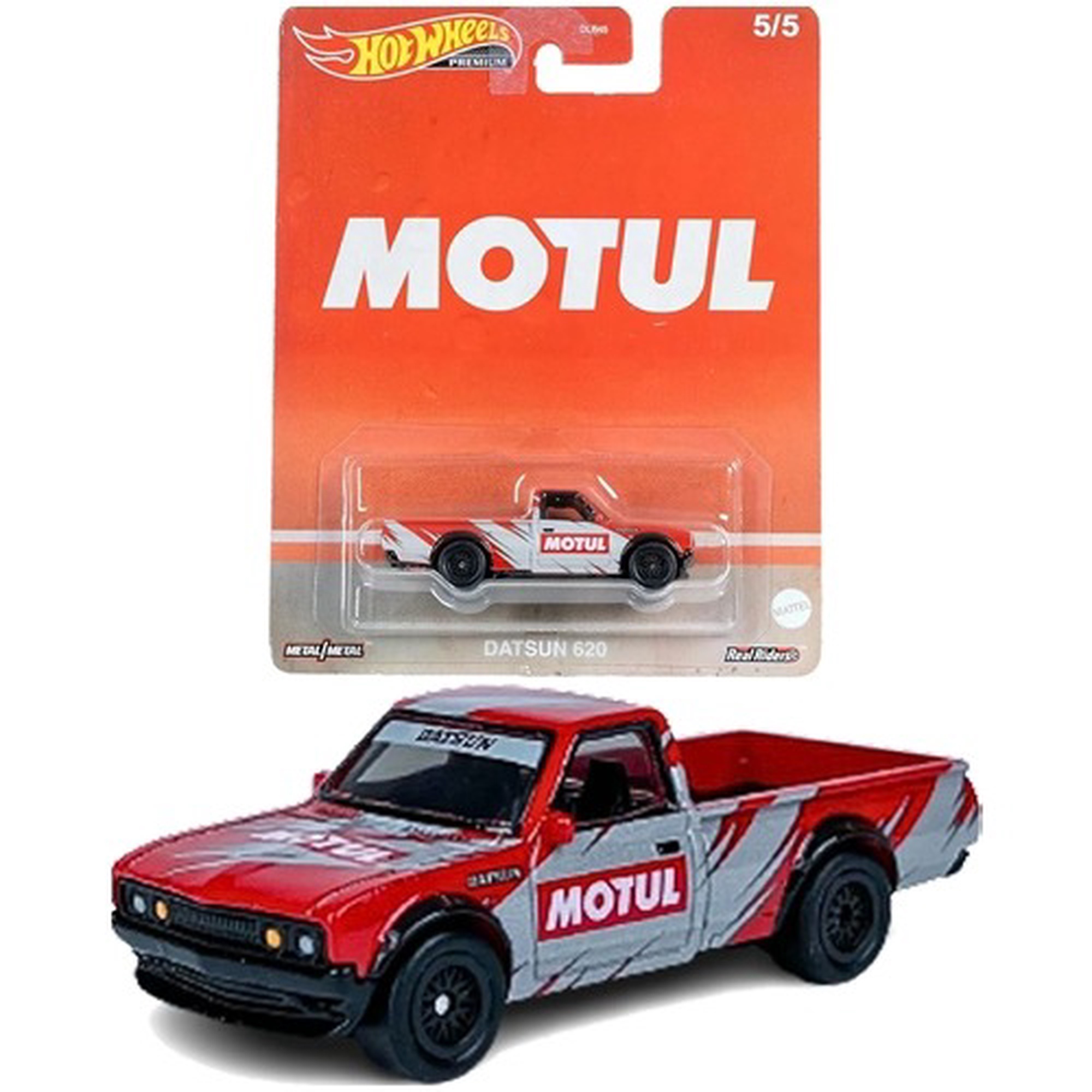 Rotaļu visurgājējs Mattel Hot Wheels Motuk Datsun 620 HKC99, sarkana ...