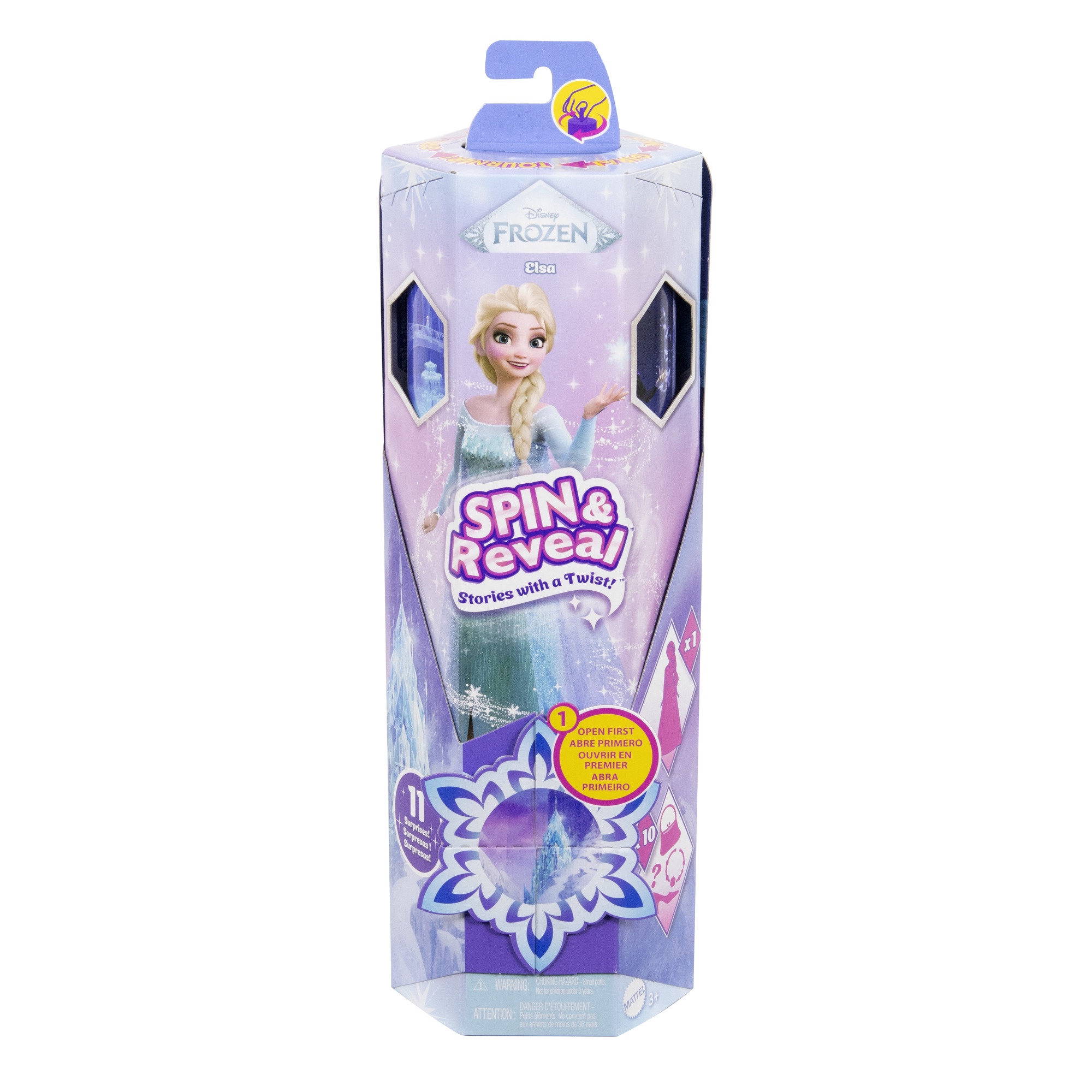 Nukk Mattel Disney Princess Frozen Elsa, 29 cm, sinine - K-rauta