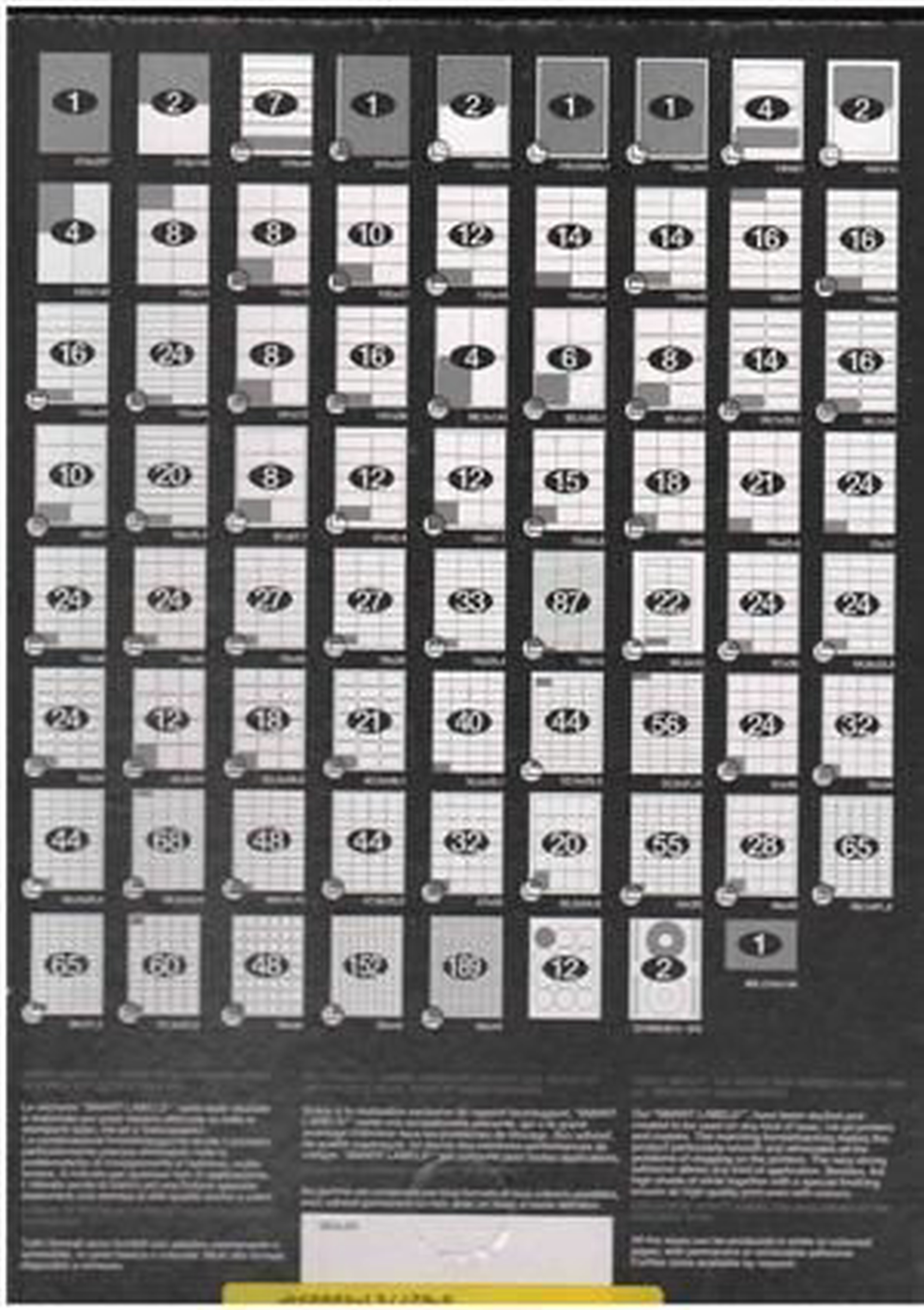 Kleebis Smart A4 Sticker Paper For Printers, ontor valge - 1a.ee