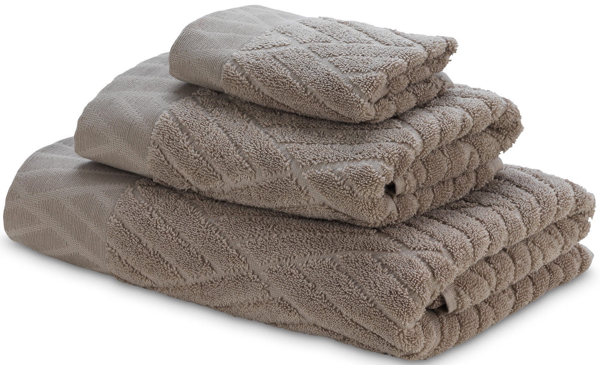 Vannirätikute komplekt Dormeo Luxury, pruun, 130 cm x 70 cm, 3 tk - K-rauta