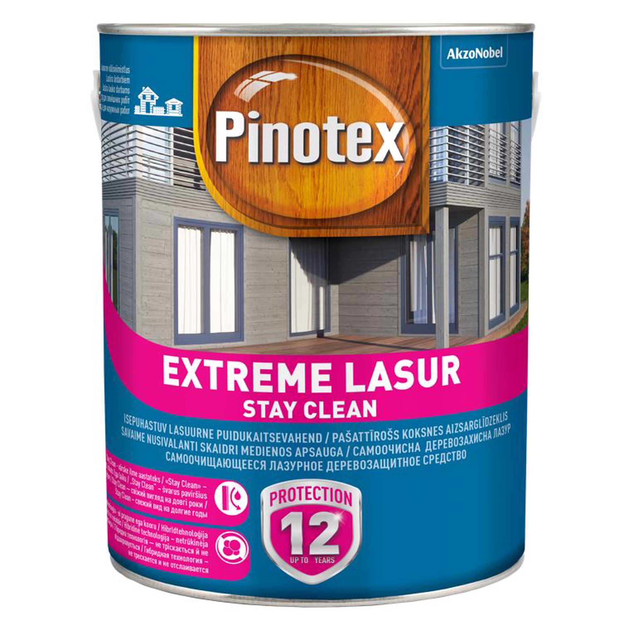Пропитка древесины Pinotex Extreme Lasur, палисандр, 10 l - Ksenukai.lv