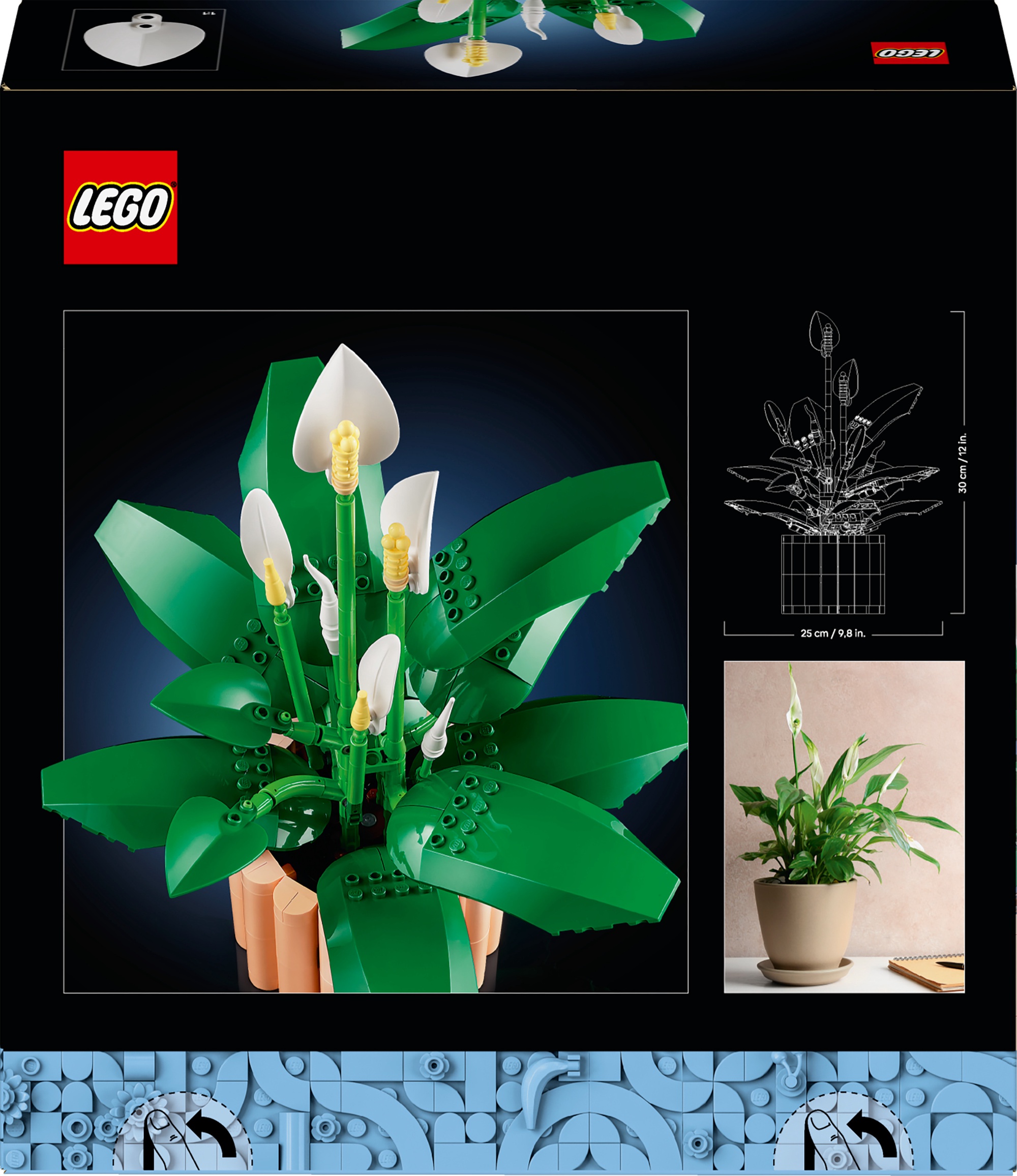 Konstruktors LEGO® Botanicals Collection Spatifīla 11504, 474 gab ...