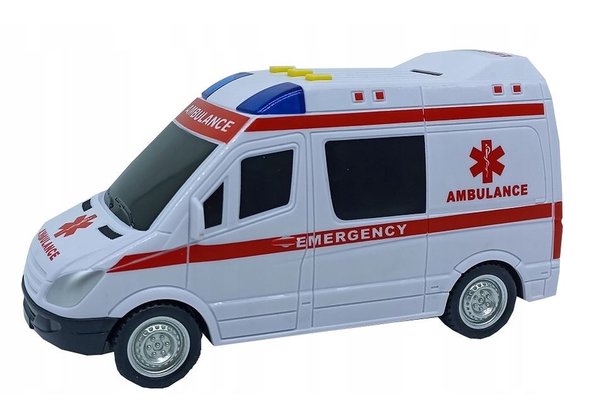 Rotaļu ātrās palīdzības automašīna Madej Ambulance 006241, balta ...